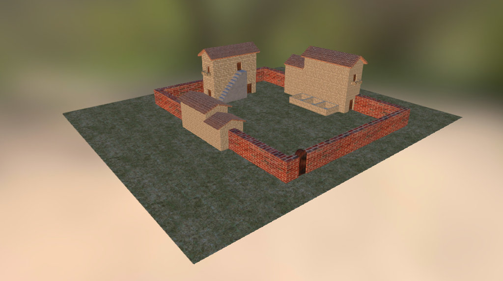Farm - 3D model by raymondthoeng [781a3f0] - Sketchfab