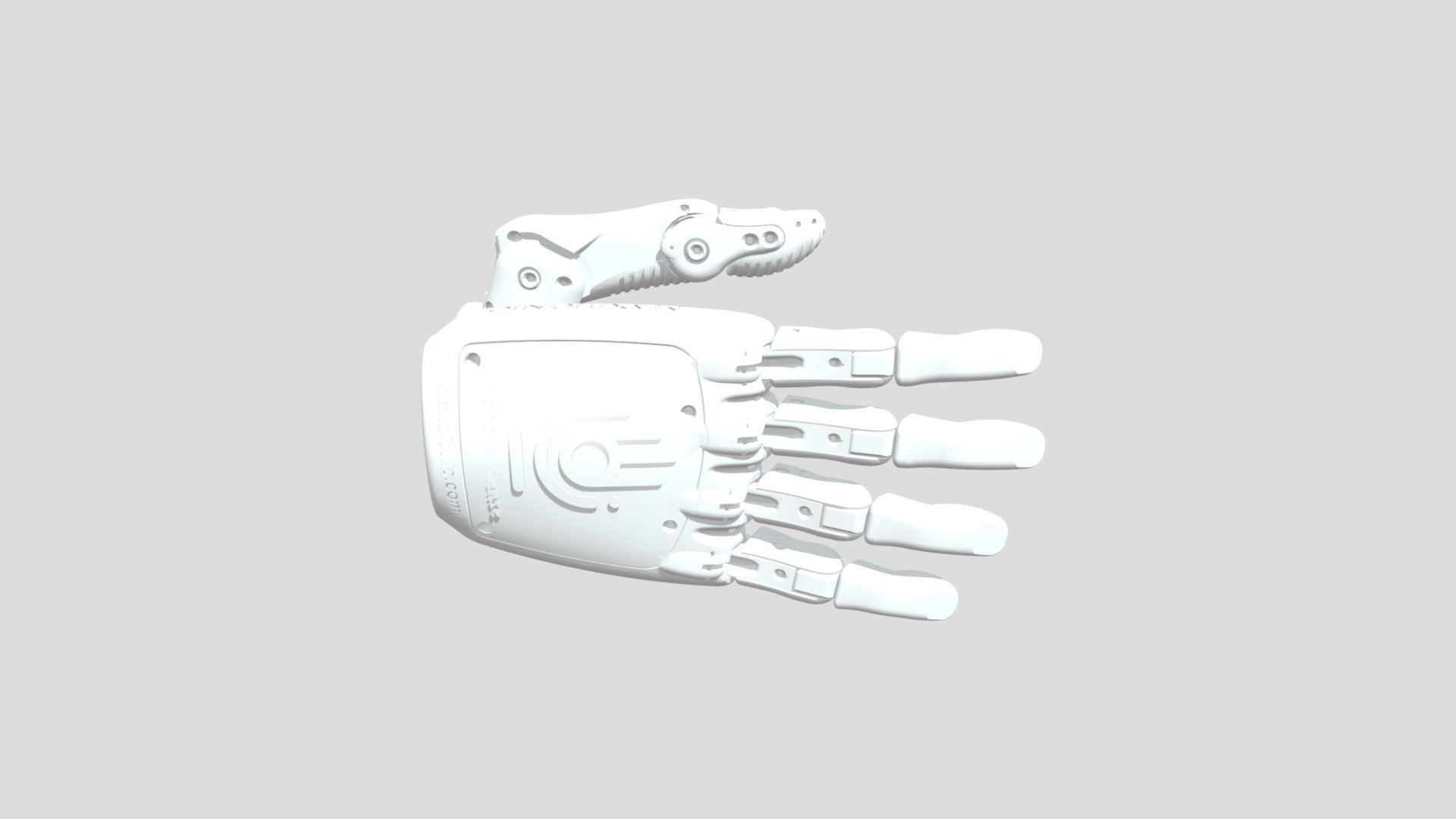 Bionic-hand - 3D model by parkeryaojj [781c431] - Sketchfab