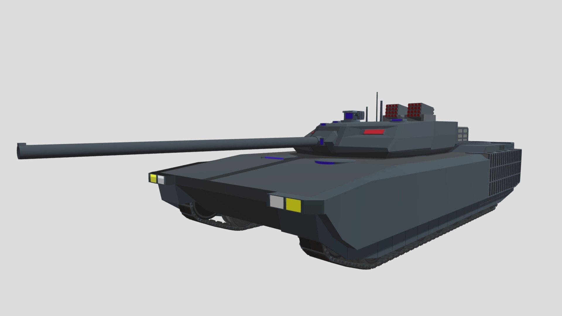 Modern Main Battle Tank 001 Concept - Download Free 3D model by ...
