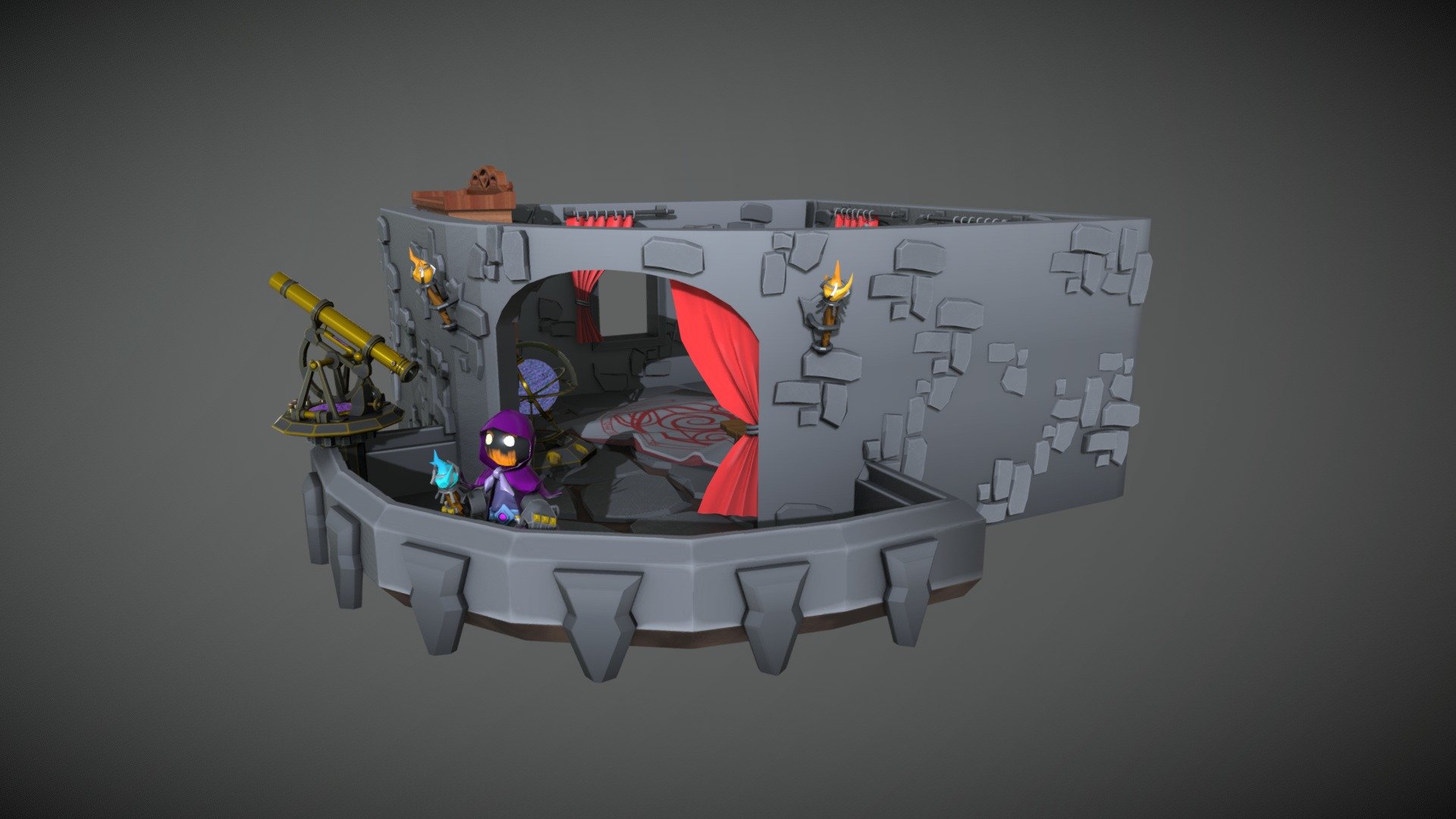 Mage Laboratory - 3D model by L3G0 [781fa77] - Sketchfab