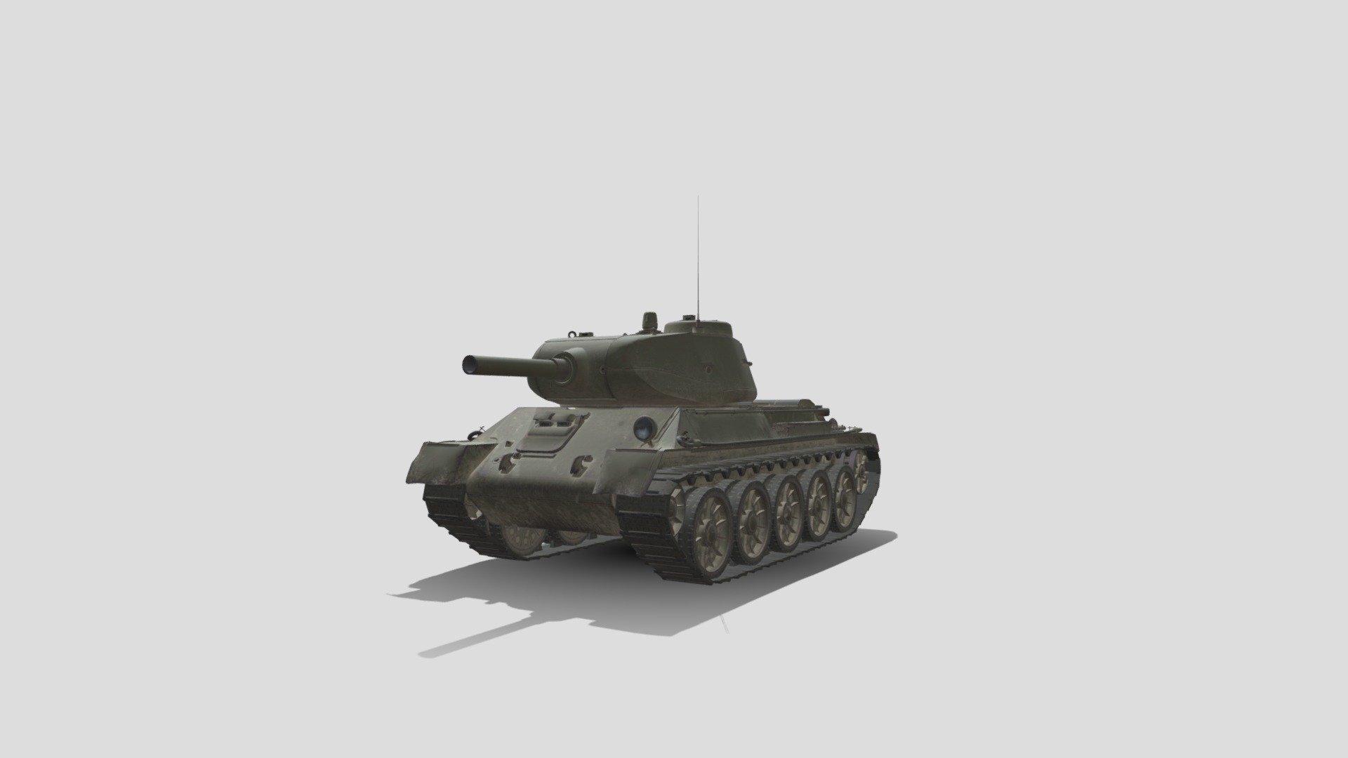 Т-43 wot - Download Free 3D model by kubasovmaks999 [782166c] - Sketchfab