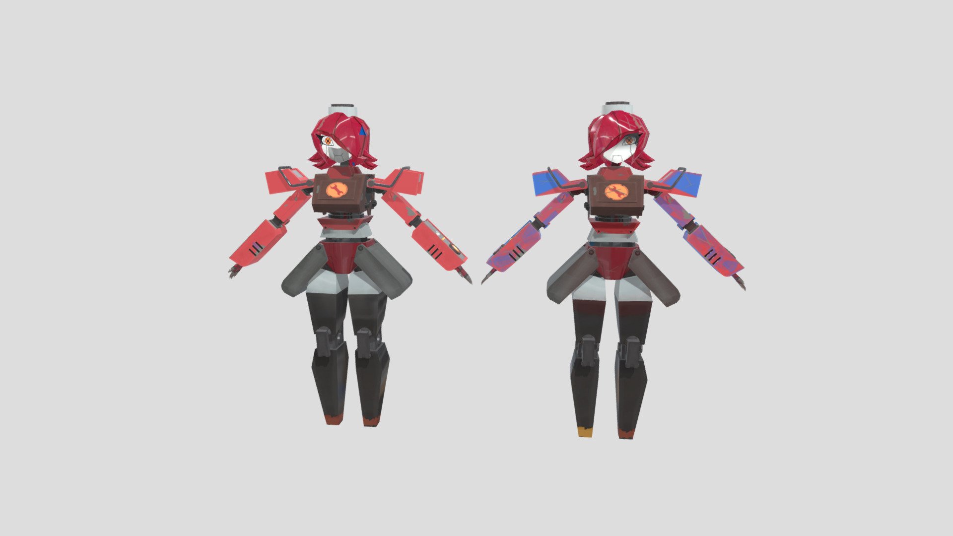 Teleporters Twins Girls TF2 - Download Free 3D model by vad1k082007i ...