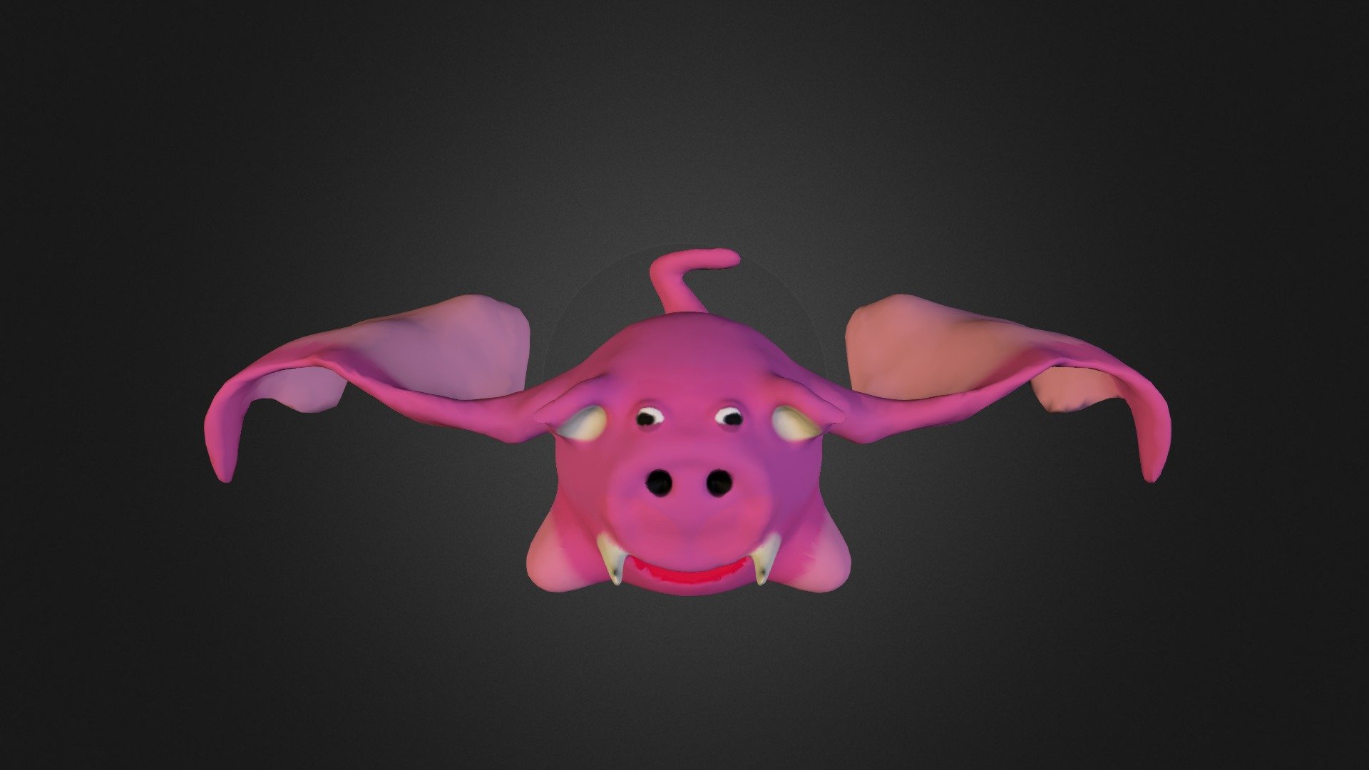 Flyin' Pig - 3D model by leopoly [7823612] - Sketchfab
