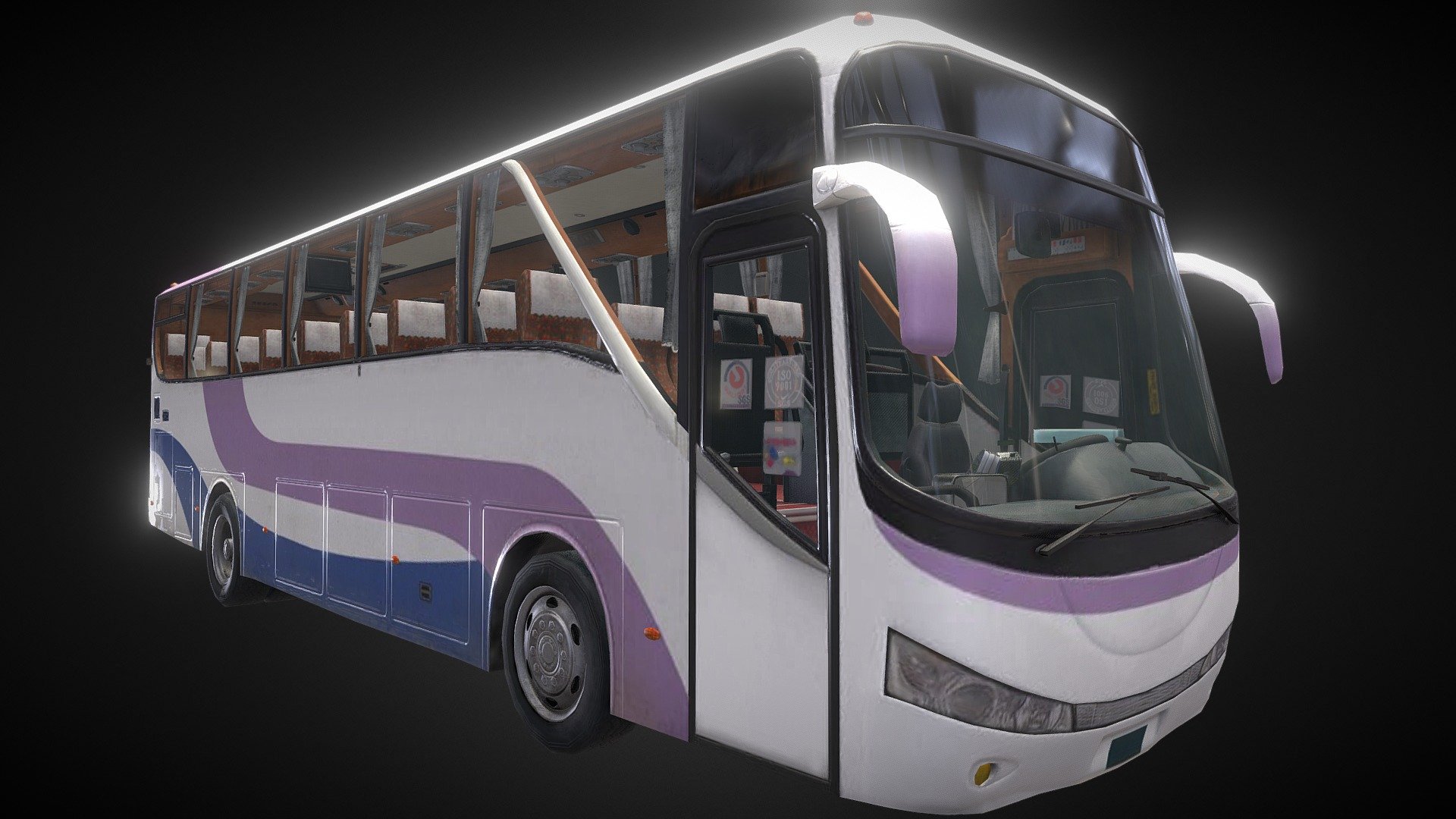 TW Bus 011 - Buy Royalty Free 3D model by animod [7825734] - Sketchfab ...