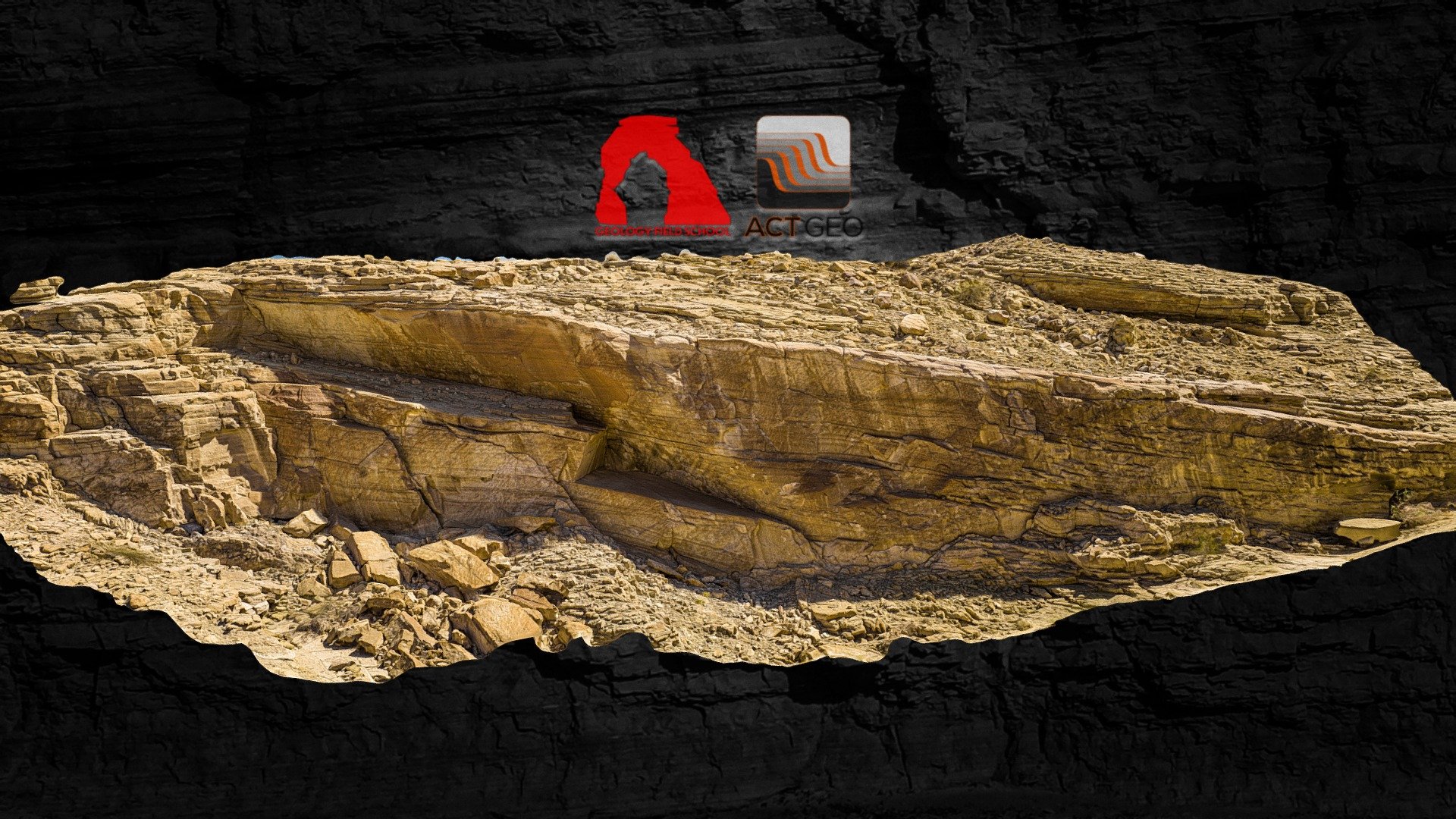 Oyster shell Wash Exposure - 3D model by Geology Field School ...
