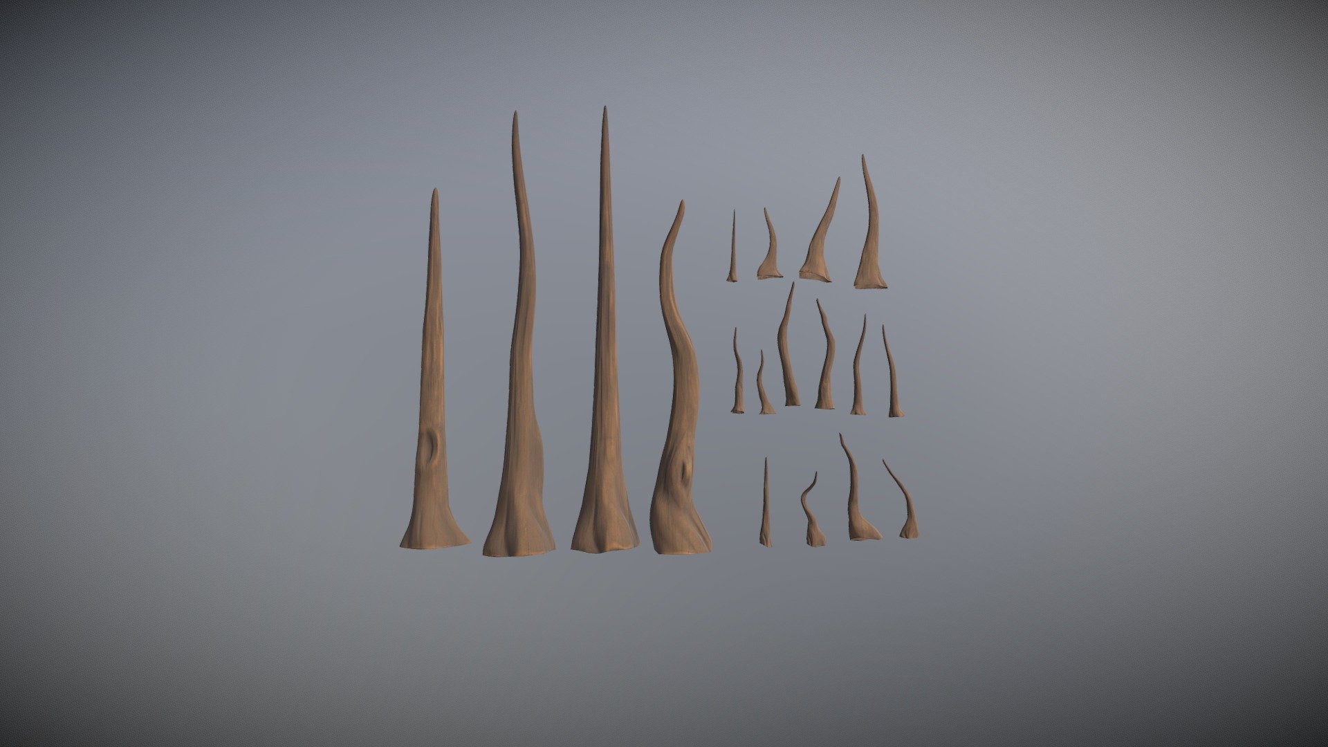 Stylized dry trees - 3D model by Juliandelo27 [7826a60] - Sketchfab