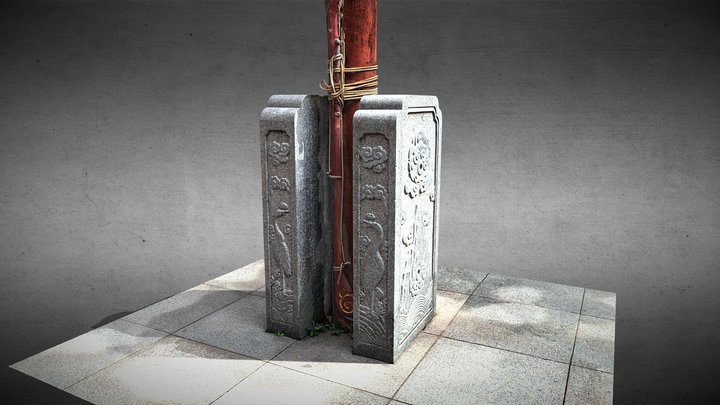 Flagpole 3D models - Sketchfab