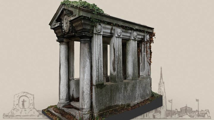 Cemetery 3D models - Sketchfab