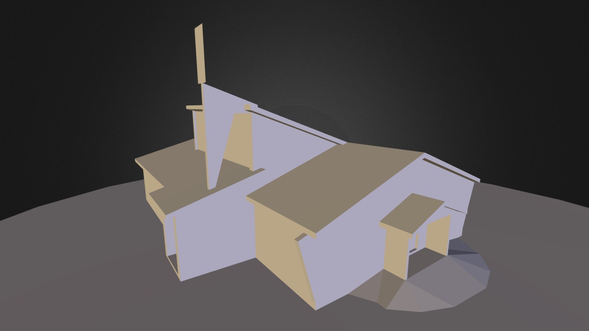 Saint-Joseph Artisan church in Soyaux, France - 3D model by NicolasErre ...