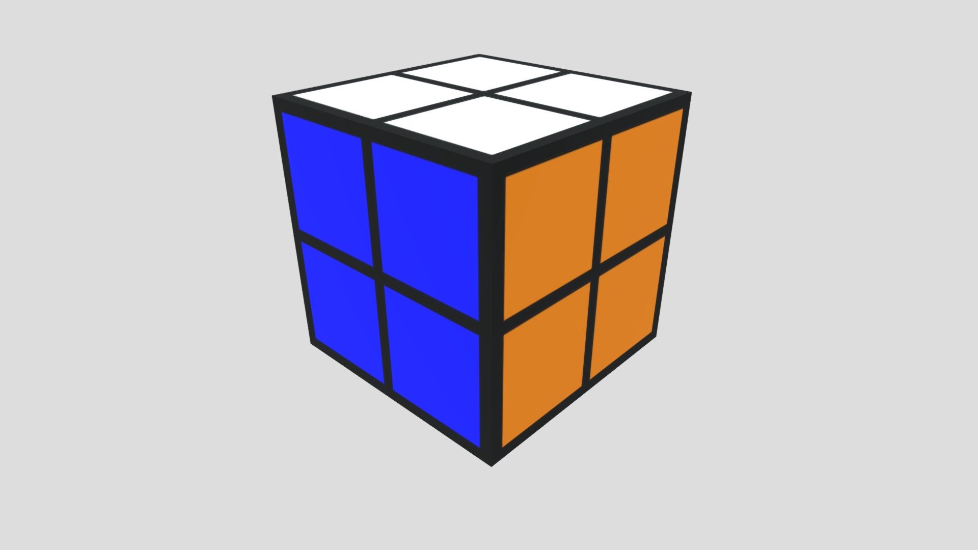 Rubik's Cube 2x2x2 - 3D model by Auriston Pacheco (@Auriston.Pacheco ...