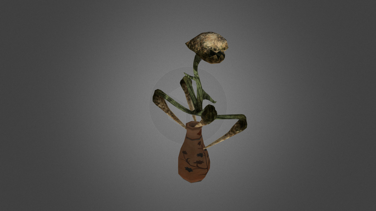 Plant monster - 3D model by blenderbug [782b9bc] - Sketchfab