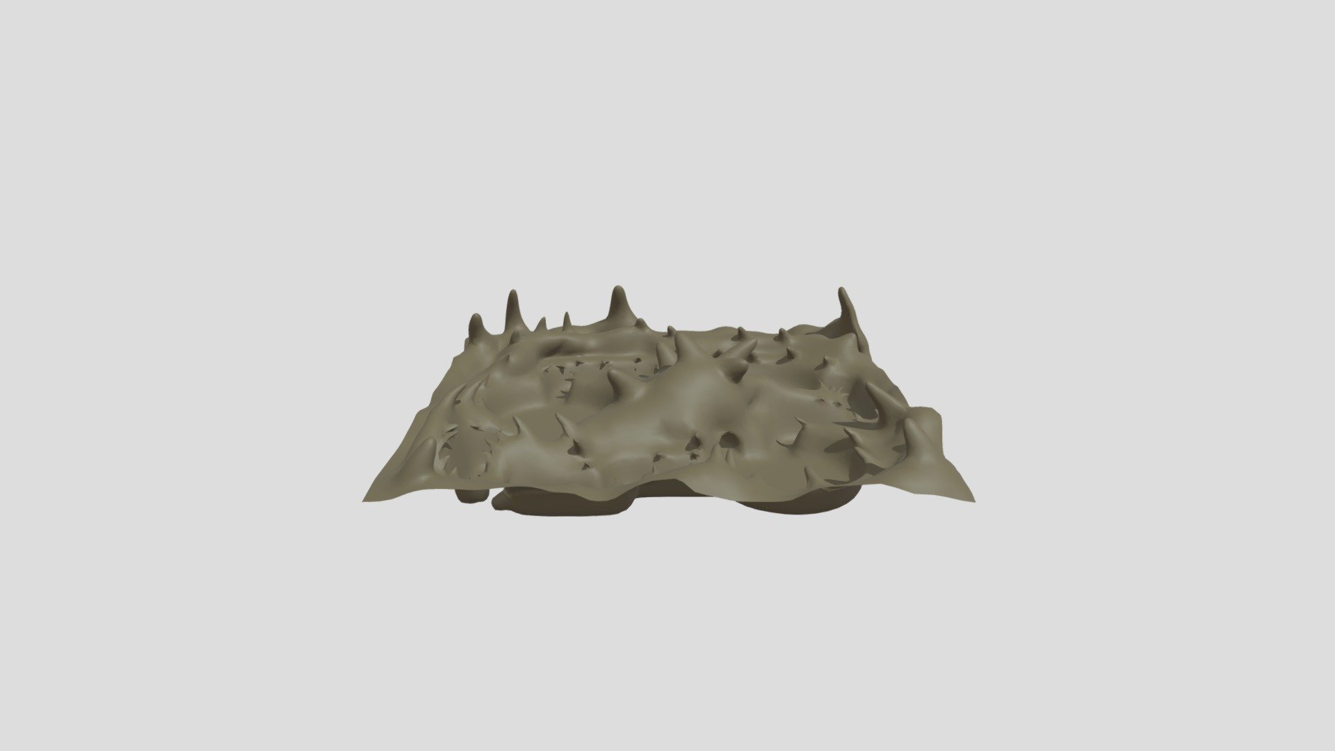 Terrain Rough Draft - 3D model by ChalklYne [782c2ce] - Sketchfab