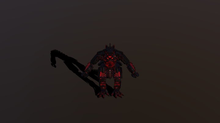Mechagodzilla 3D models - Sketchfab