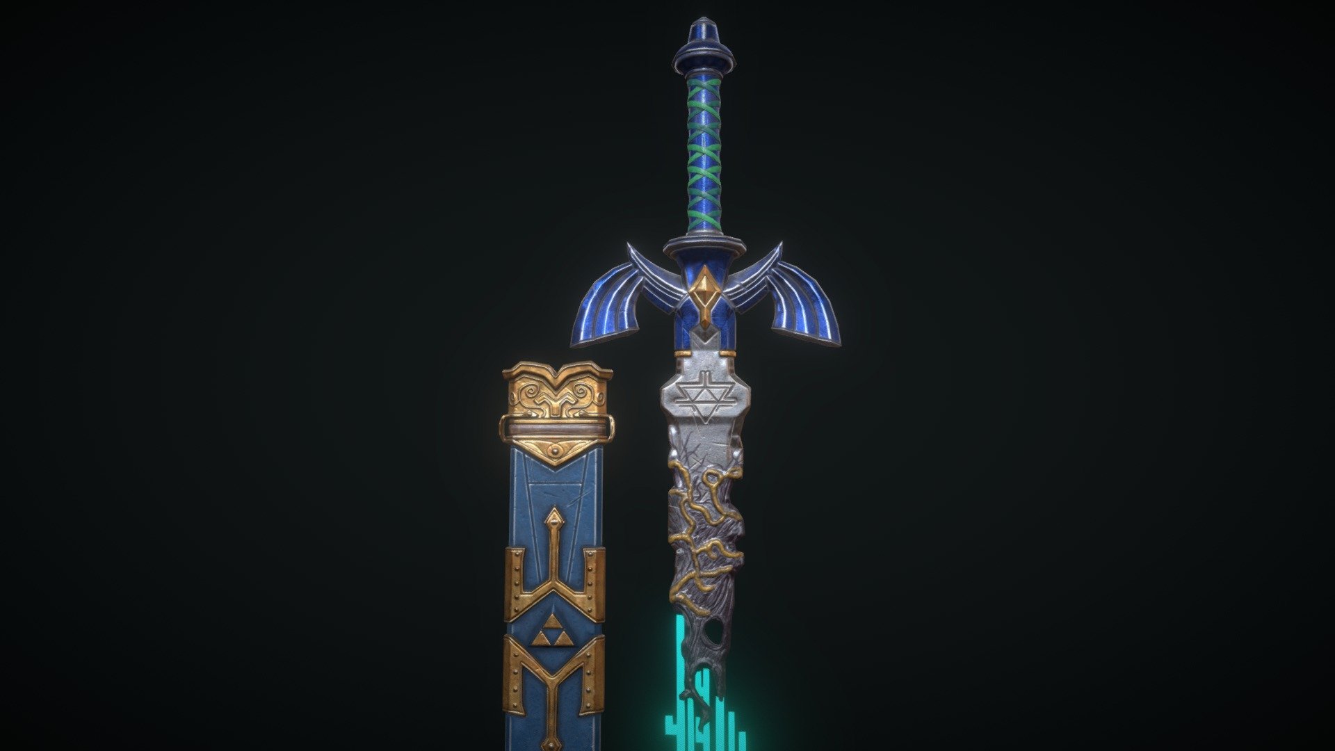 Master_Sword - 3D model by IRouji [782c956] - Sketchfab