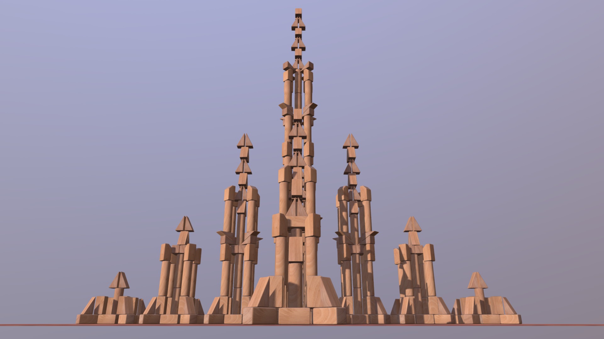 Unit Block Castle - 3D model by Yiorgos Bereveskos (@ybereves) [782cf11 ...