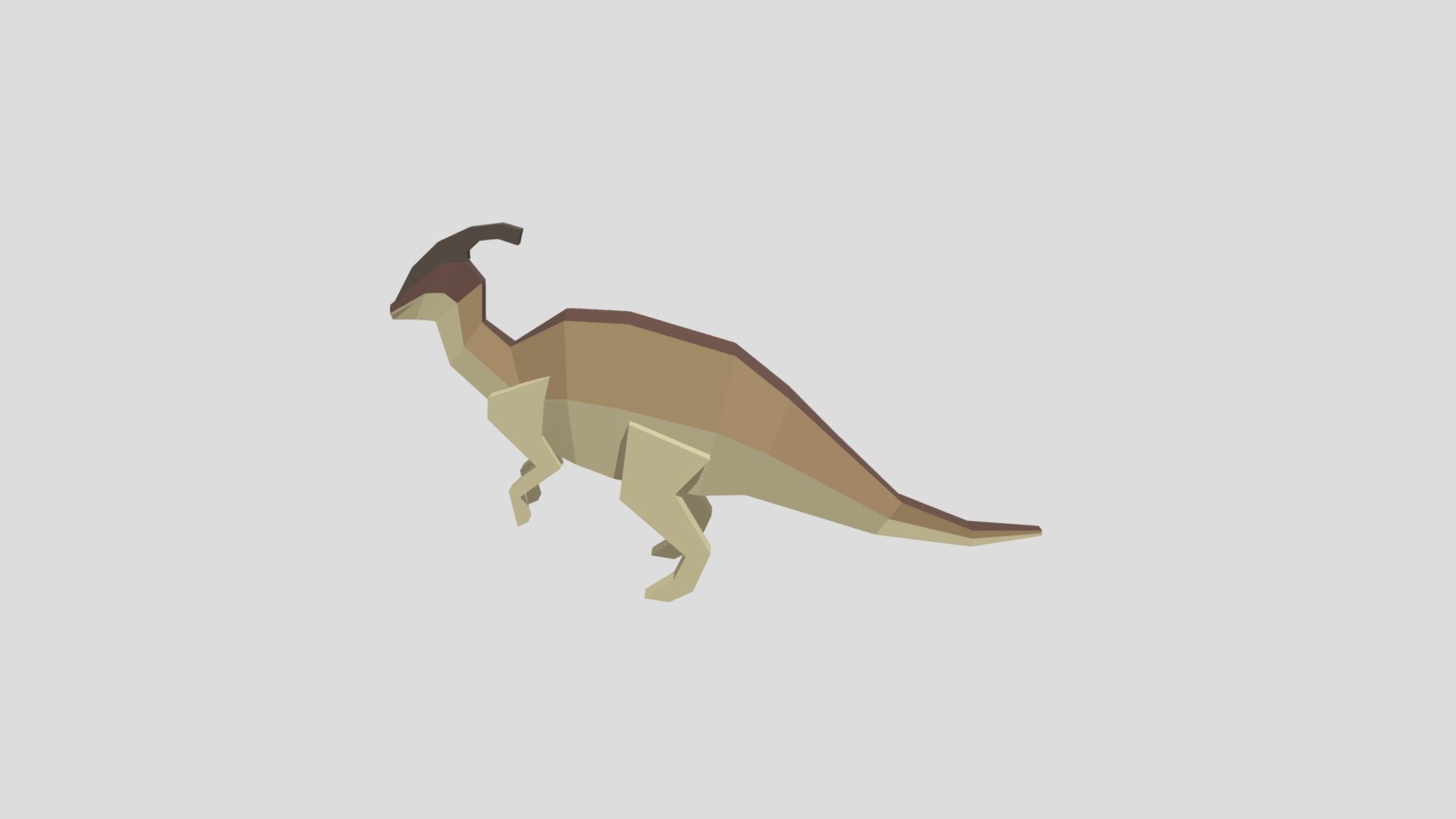 Low Poly Parasaur - Download Free 3D model by Gazi_Sepetci [782ed96 ...