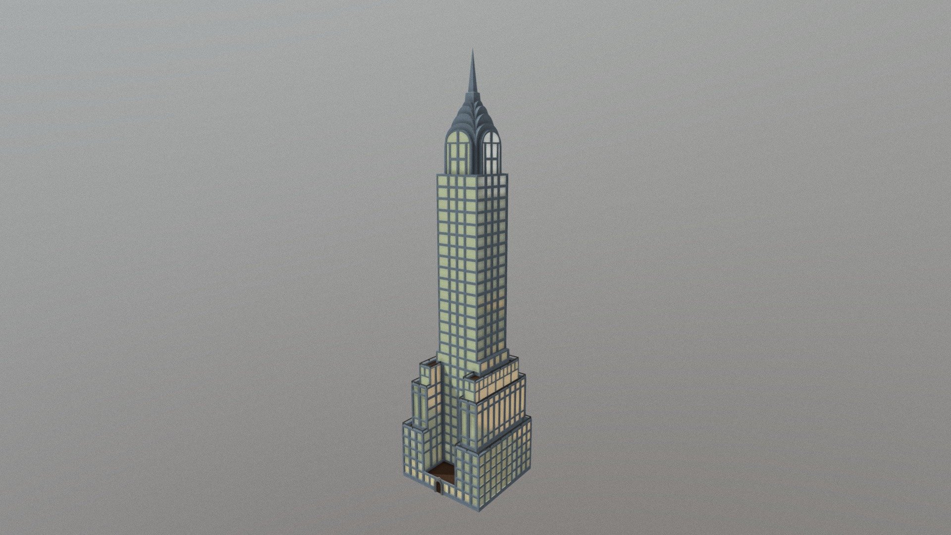 Chrysler Building - 3D model by Tom Ahawk (@tom_ahawk) [782eebd ...
