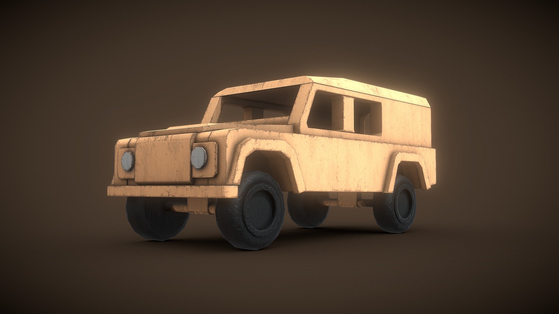 Land Rover Defender - Wooden Toys - Download Free 3D model by Islide ...