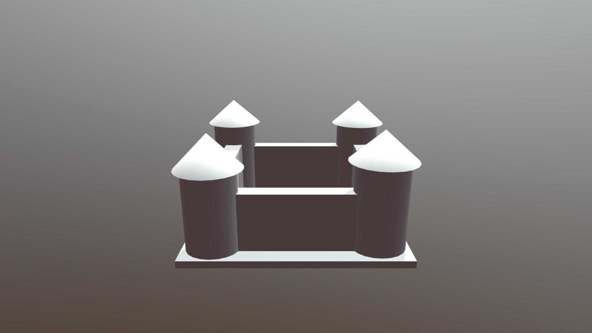 First model - Castle - 3D model by neuroncube [78305d2] - Sketchfab