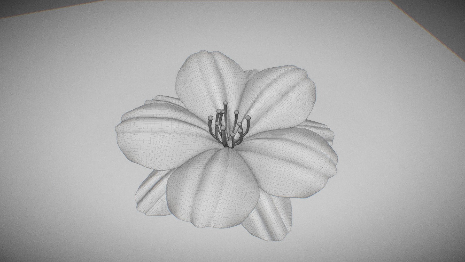 Flower - 3D model by mad_nat [78311aa] - Sketchfab