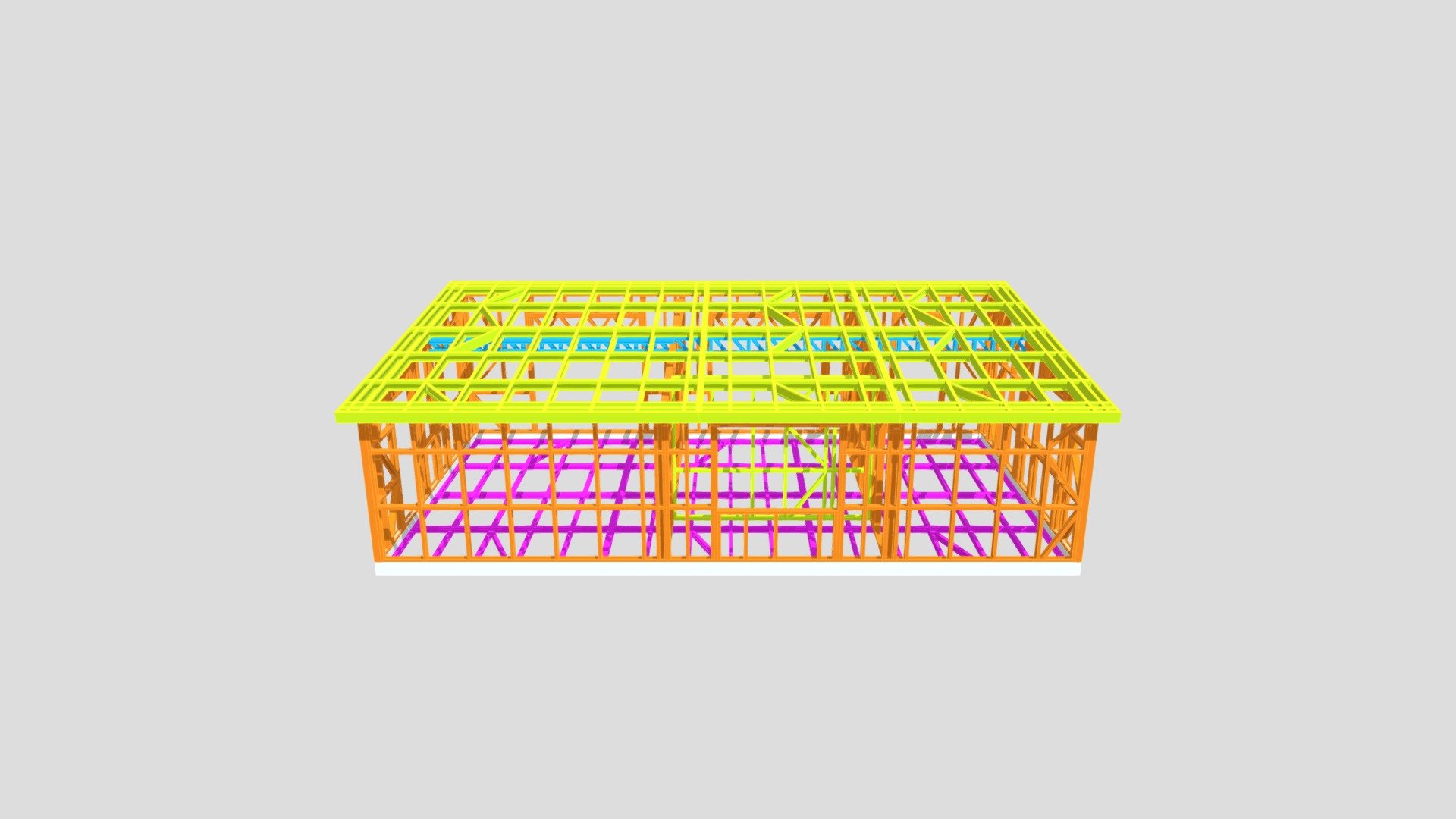 MMcDonald - Tiny House Rev 4 - Download Free 3D model by Steel Frames ...