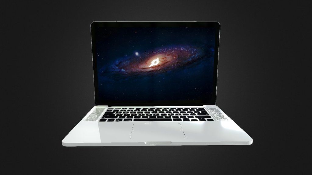 Macbook Pro - 3D model by trifsami [783355b] - Sketchfab