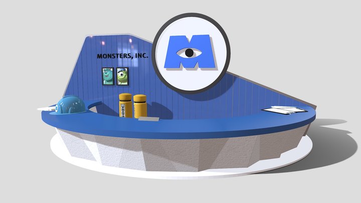 Monstersinc 3D models - Sketchfab