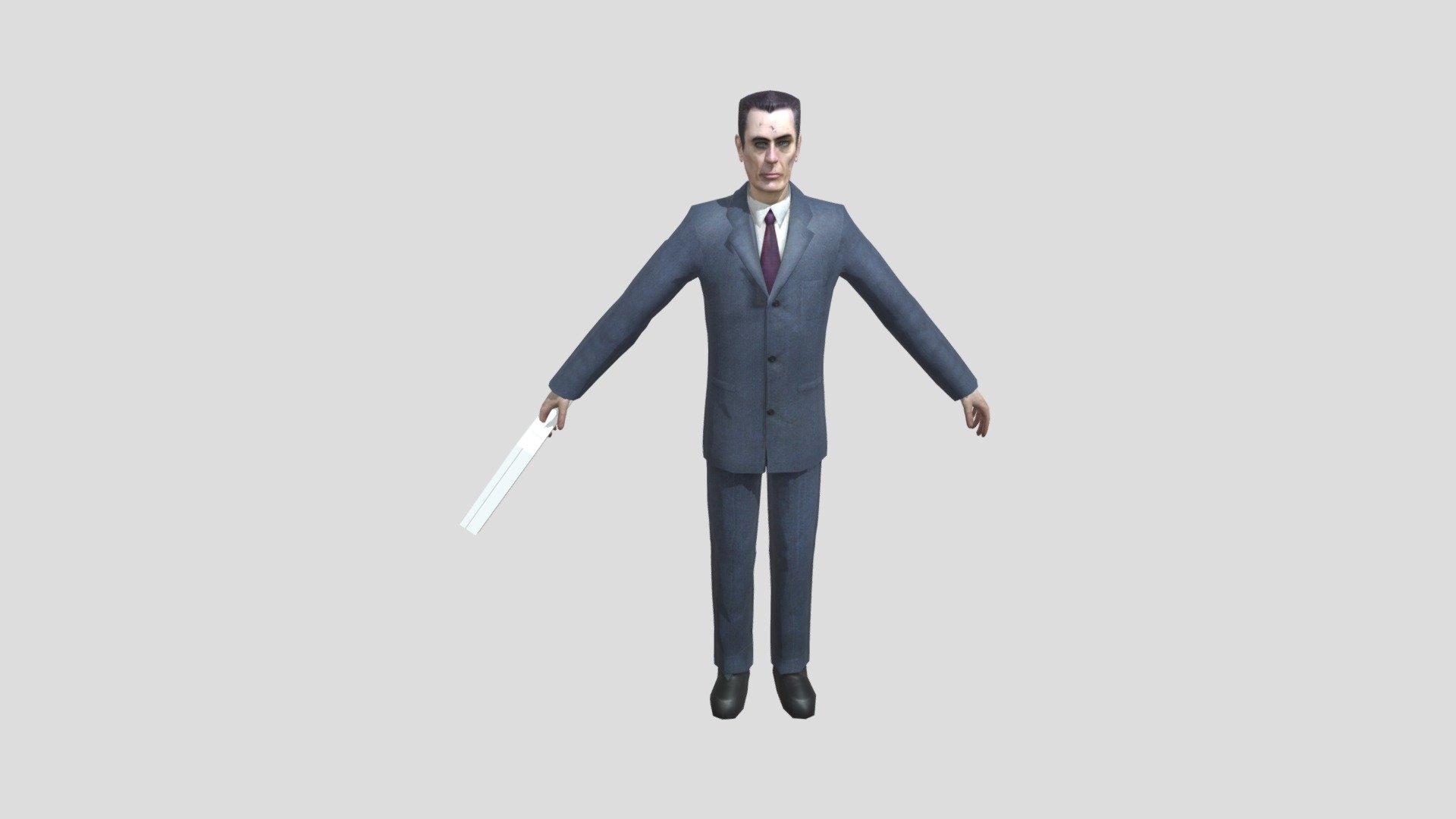 Gman - Download Free 3D model by La roca (@Dogyelpana) [78339cd ...