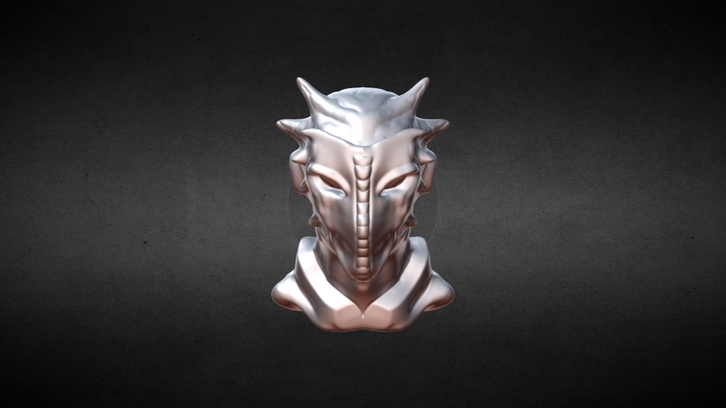 Dragon Priest w/ Mask - 3D model by migmourao [7838284] - Sketchfab
