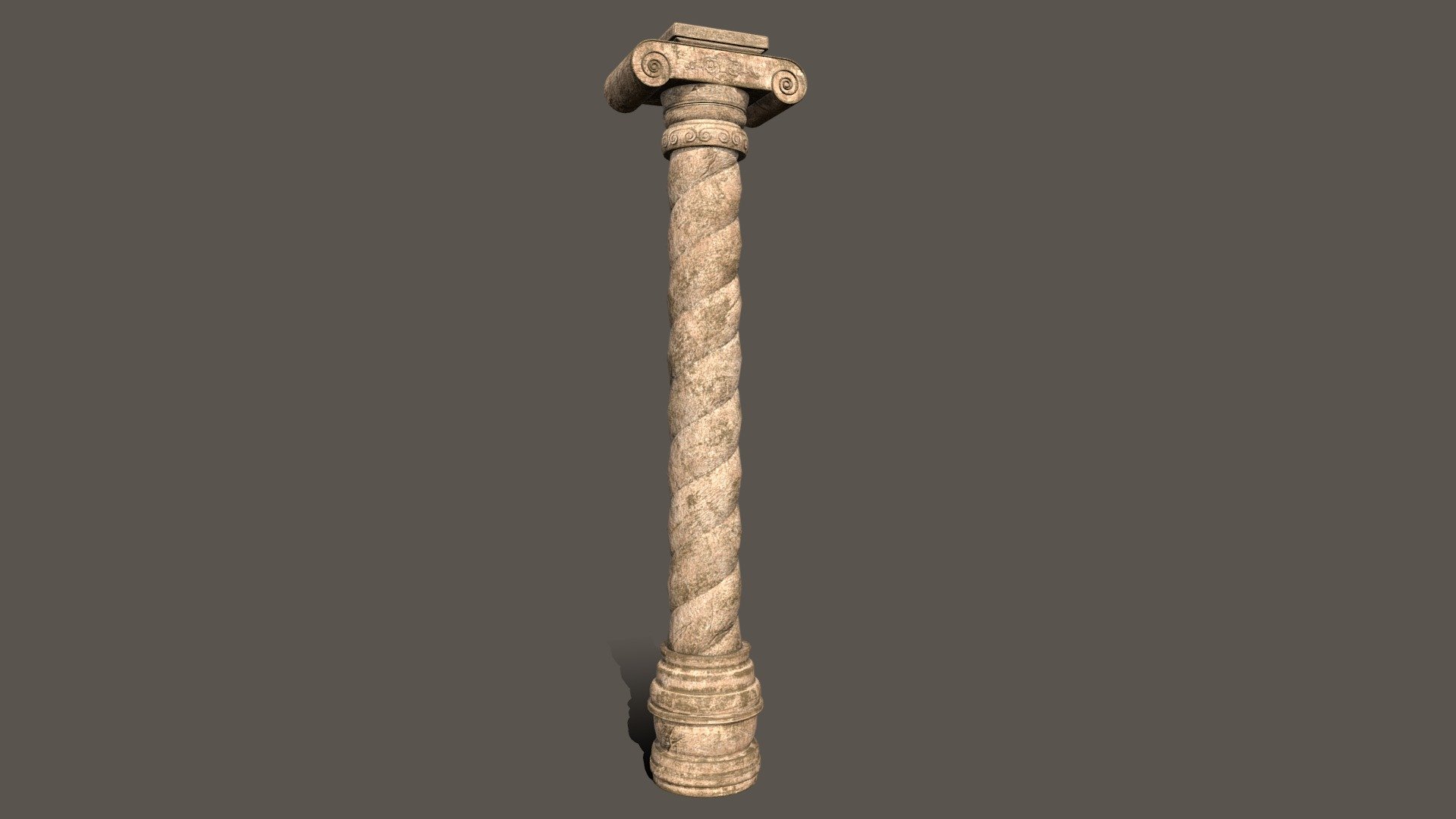 Greek underwater column 2 - Download Free 3D model by assetfactory ...