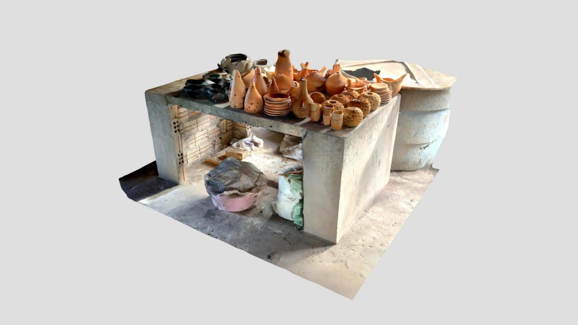 Drying table - Download Free 3D model by rlys [7839636] - Sketchfab