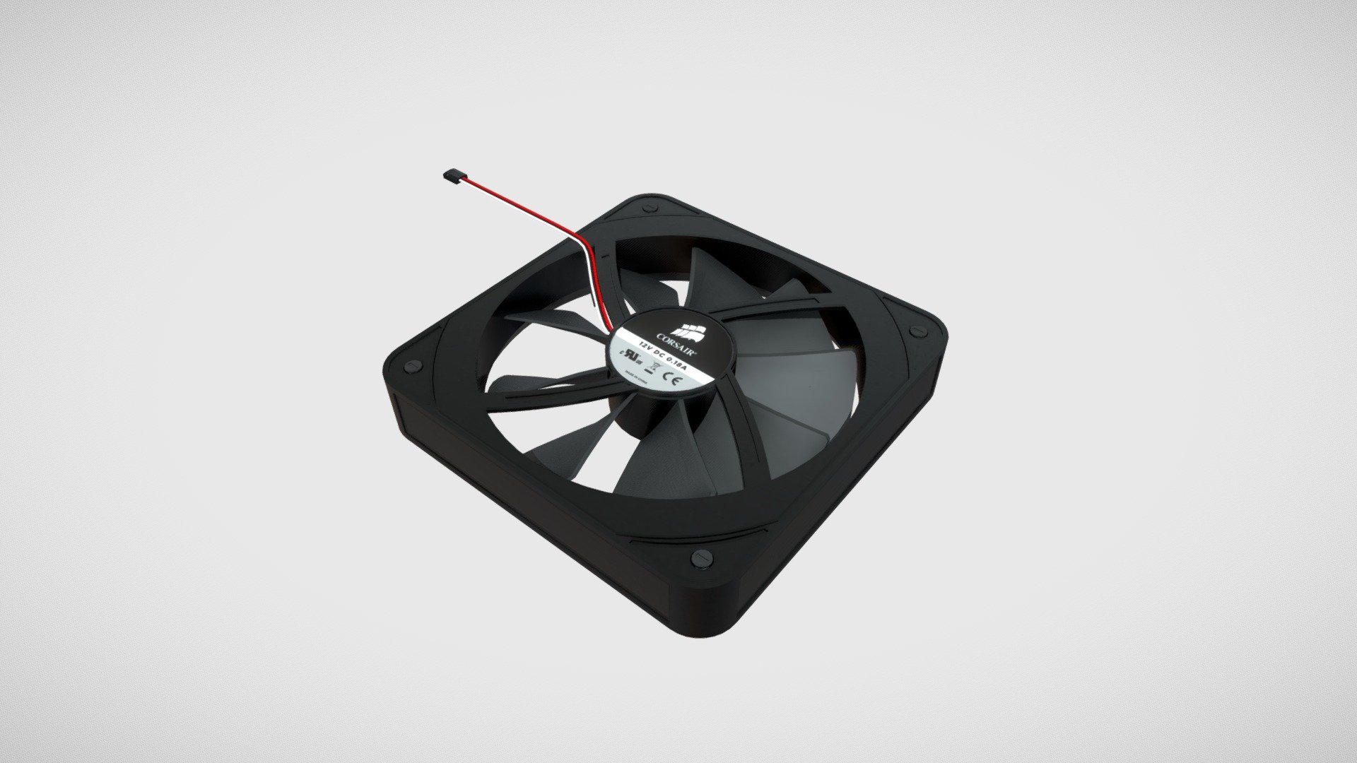 Corsair Fan Gaming - Buy Royalty Free 3D model by JCasahuga [783a902 ...