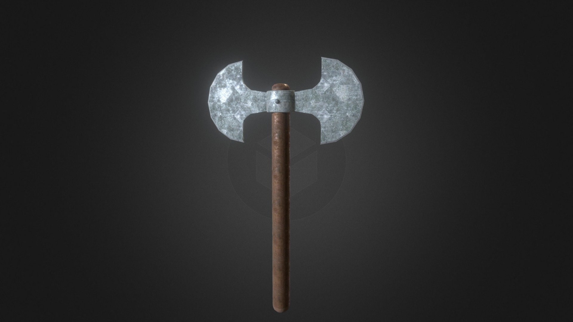 Simple Double Axe - Download Free 3D model by Blender3D [783a96c ...