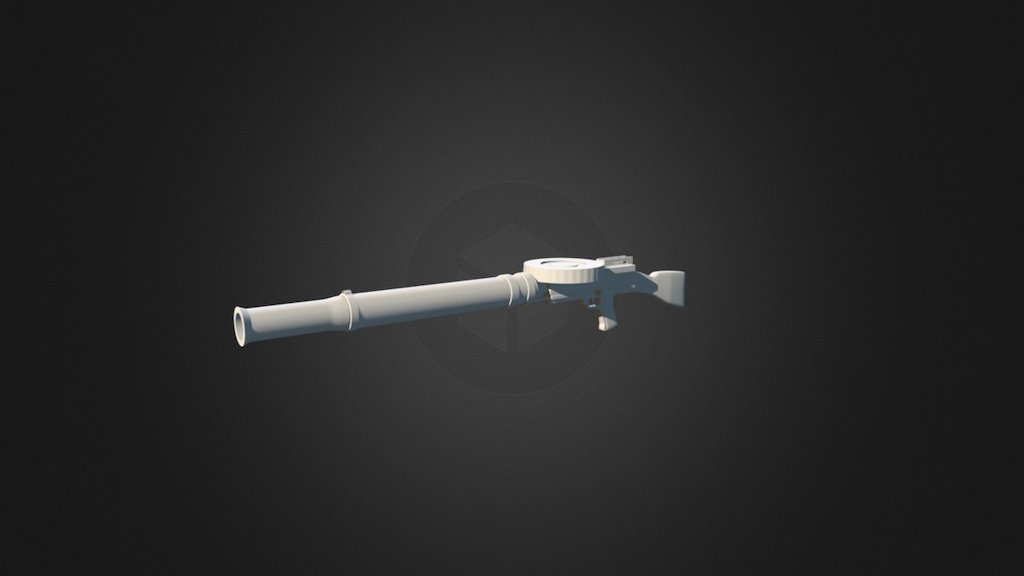 Lewis Gun - 3D model by Tom Clark (@tomclark) [783b87b] - Sketchfab