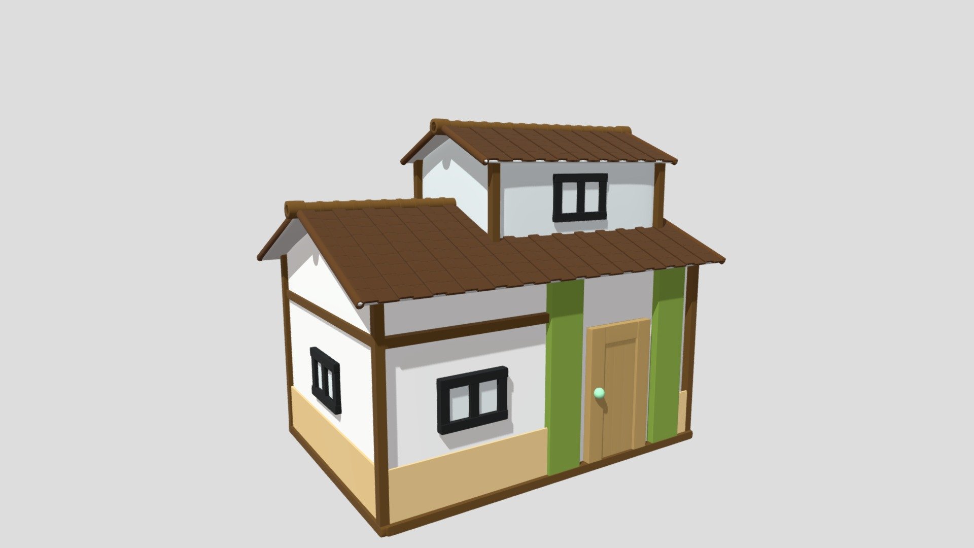 House from Pokemon Emerald (GBA) - Download Free 3D model by ...