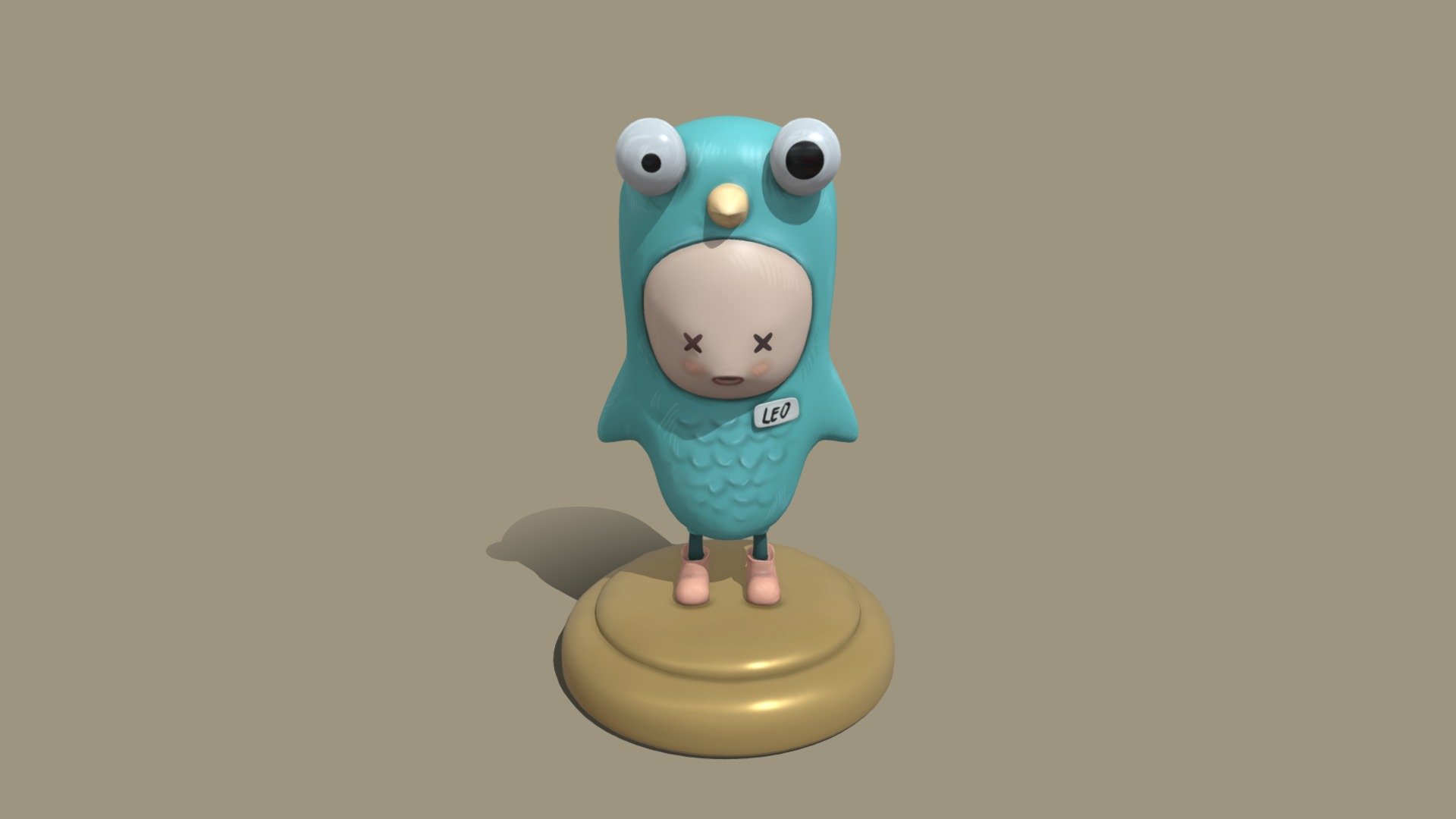 Leo Pedestal - 3D model by Gajei2-2LEO (@Gajei2-2) [783d193] - Sketchfab