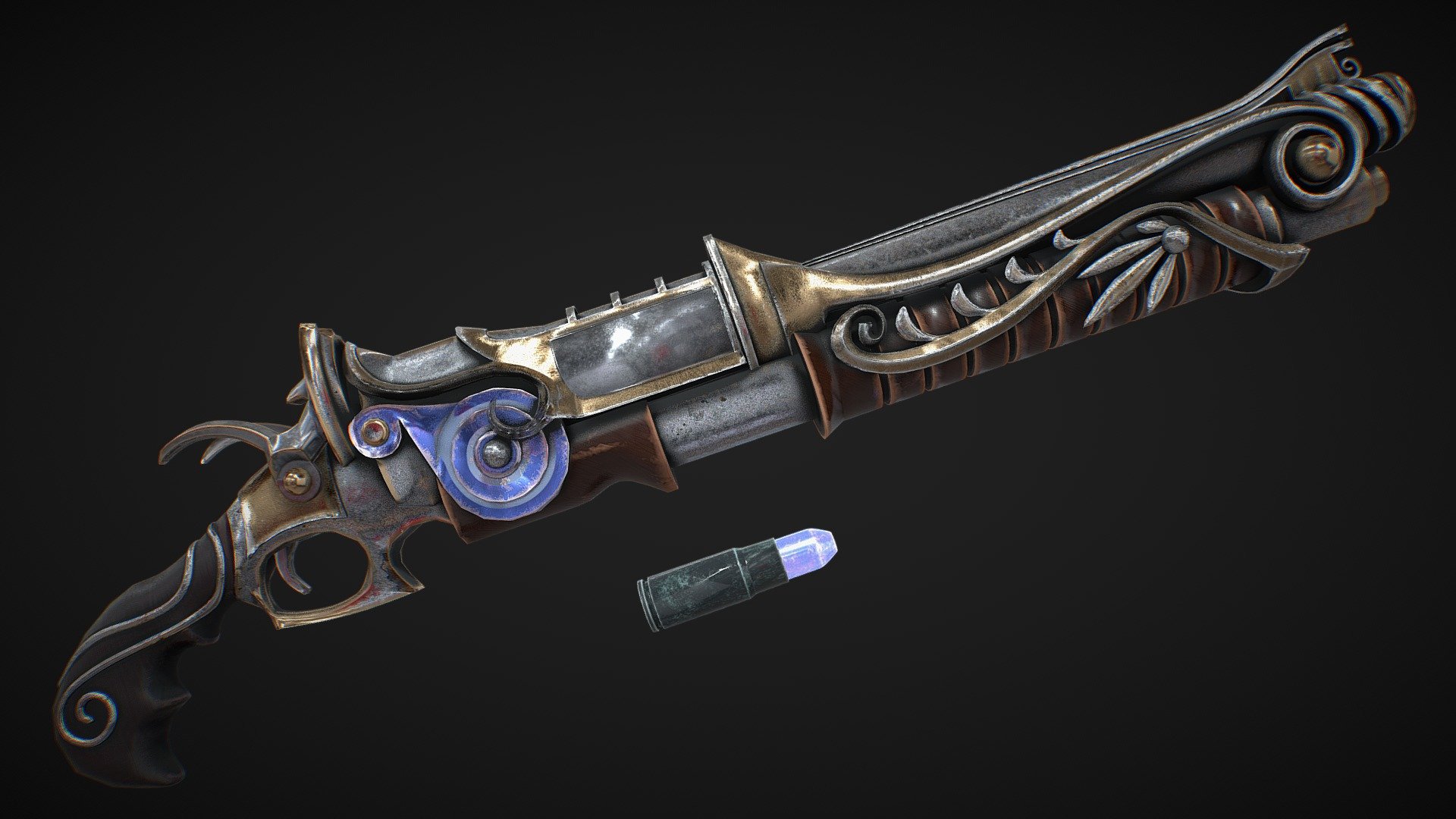 Fantasy rifle - Buy Royalty Free 3D model by Nicu_Tepes_Vulpe [783f55d ...