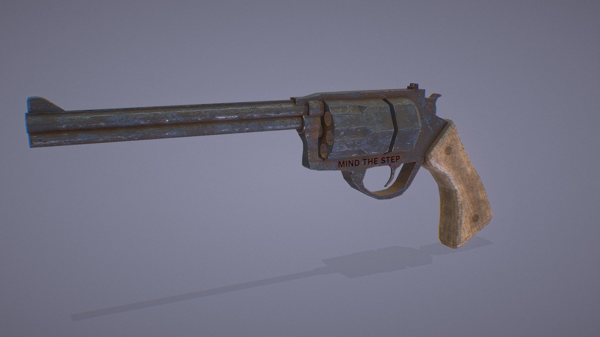 Low Poly revolver - Download Free 3D model by exleute [783f9c5] - Sketchfab
