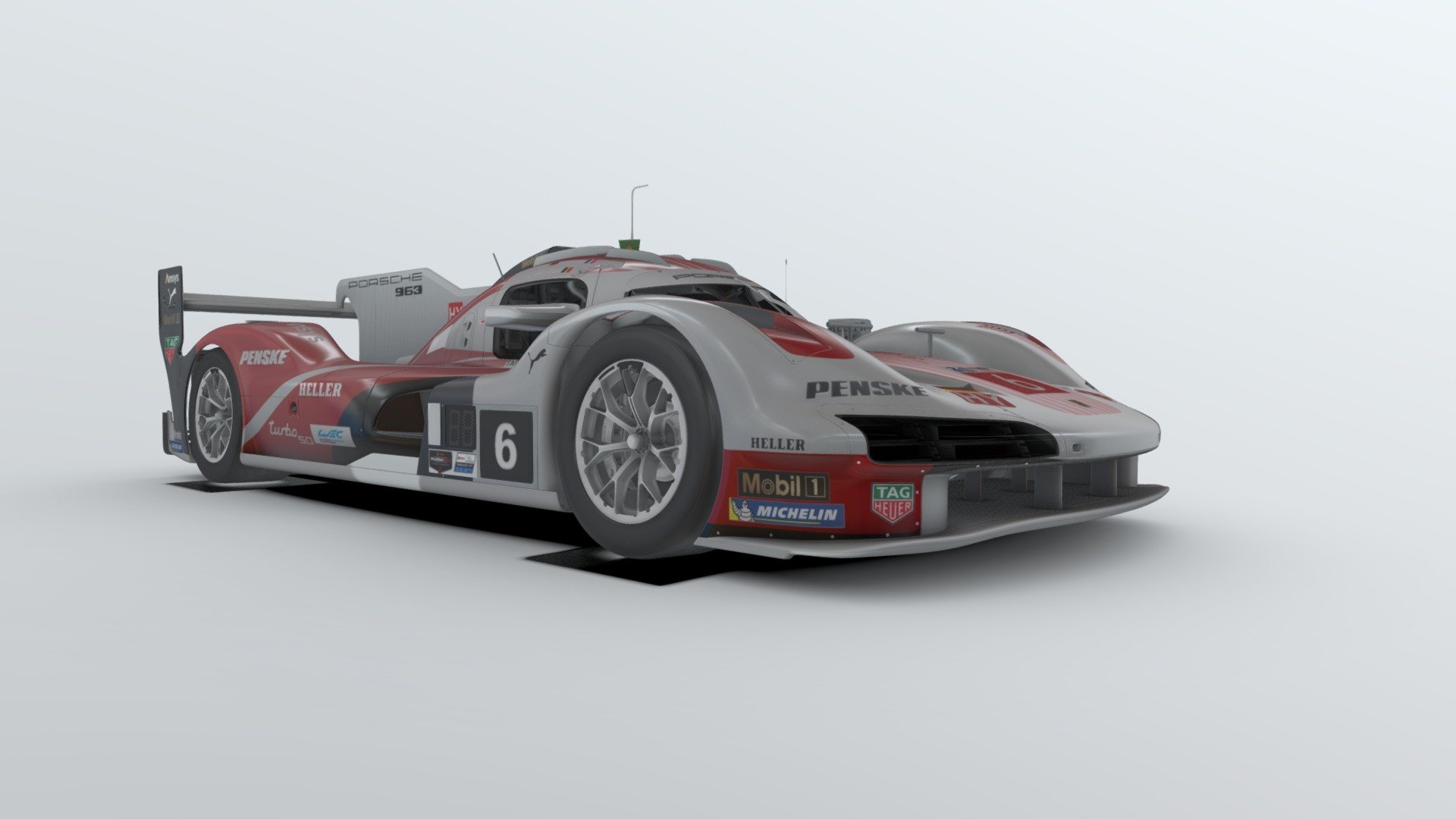 Porsche 963 GTP LMDh - 3D model by ModelCloud [784034c] - Sketchfab