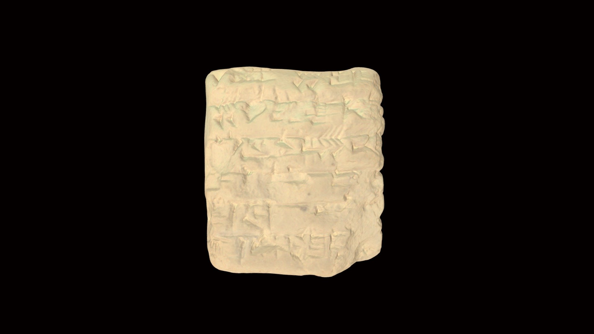 Cuneiform Tablet HMANE1899.2.200 - 3D model by Harvard Museum of the ...