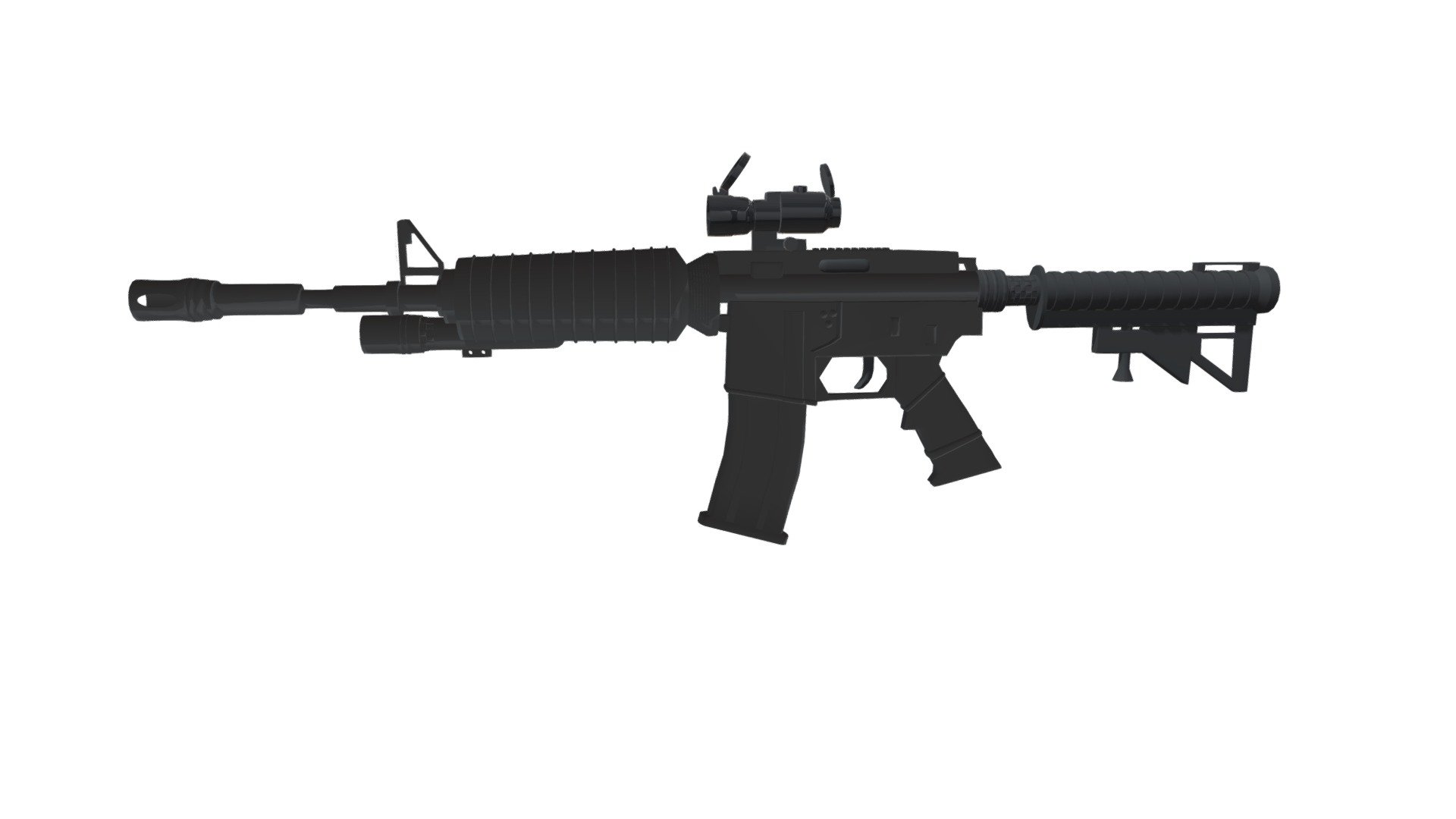 M4A1 - 3D model by JuztSpooky [784346e] - Sketchfab