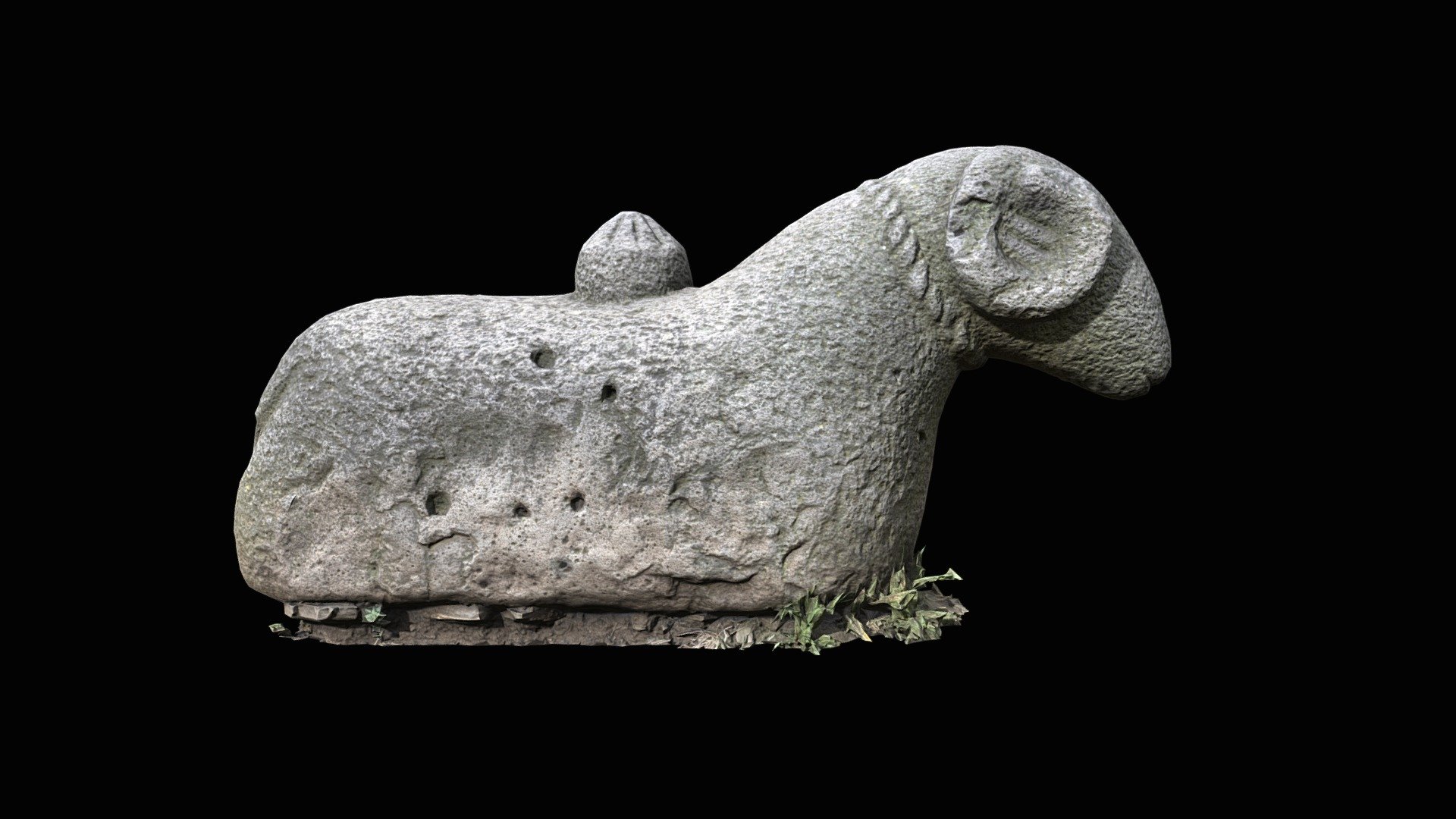 Ram Statue in the Tbilisi Ethnographic Museum - Download Free 3D model ...