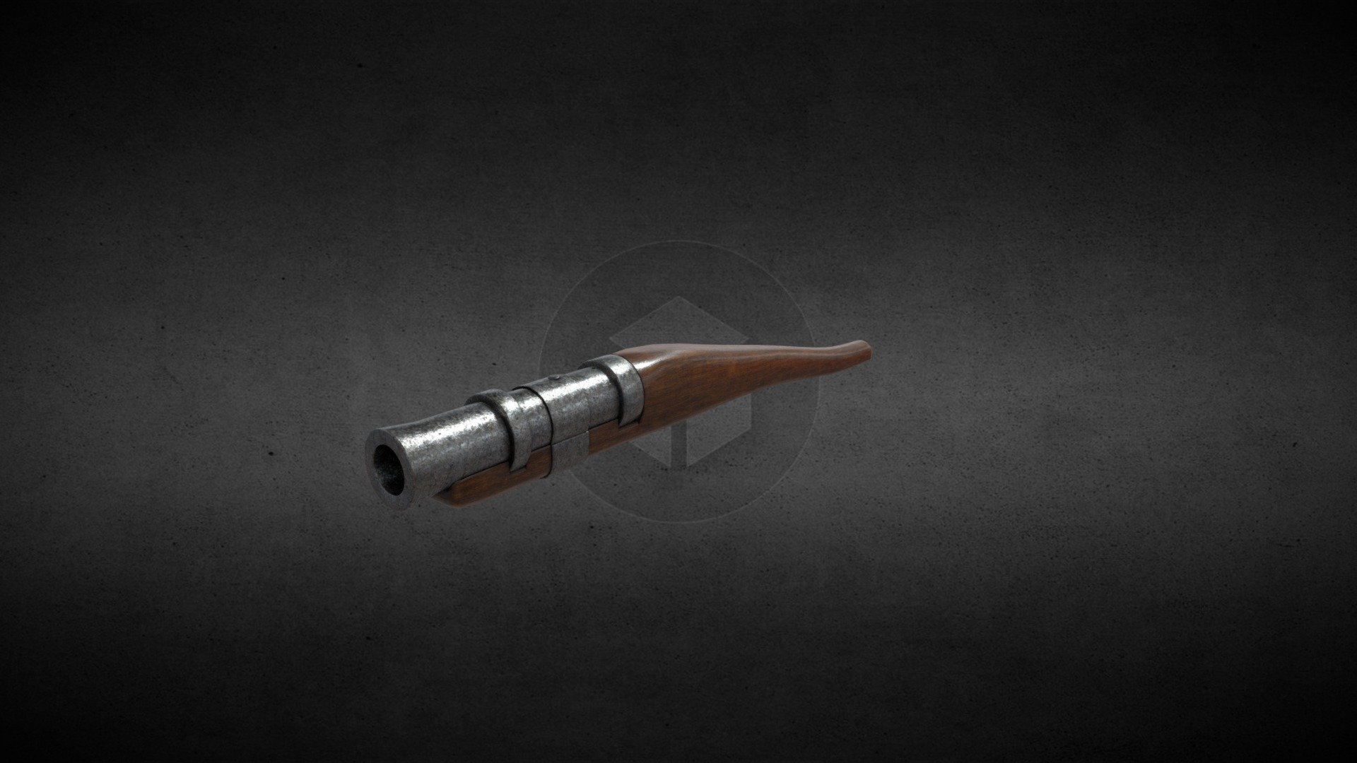 14th/15th Century Hand Cannon - 3D model by skald98 [7843aab] - Sketchfab