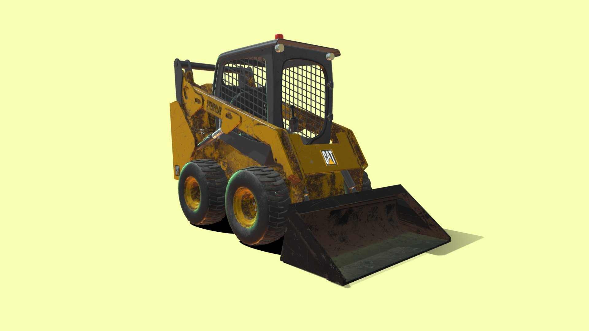 Bobcat machine - Download Free 3D model by mohamed ouartassi (@mohamedouartassi) [7845344 ...