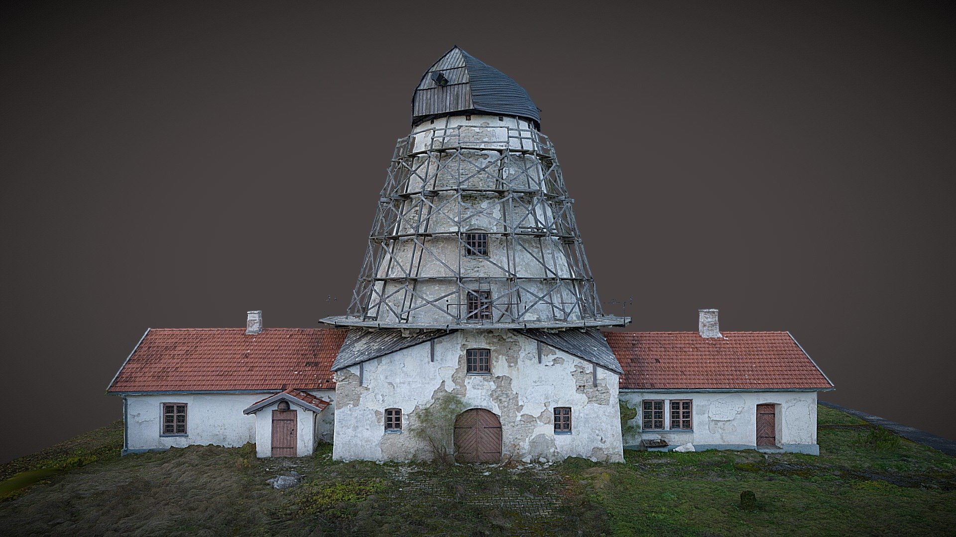 Põlma windmill - 3D model by Saulius.Zaura [7845bcb] - Sketchfab