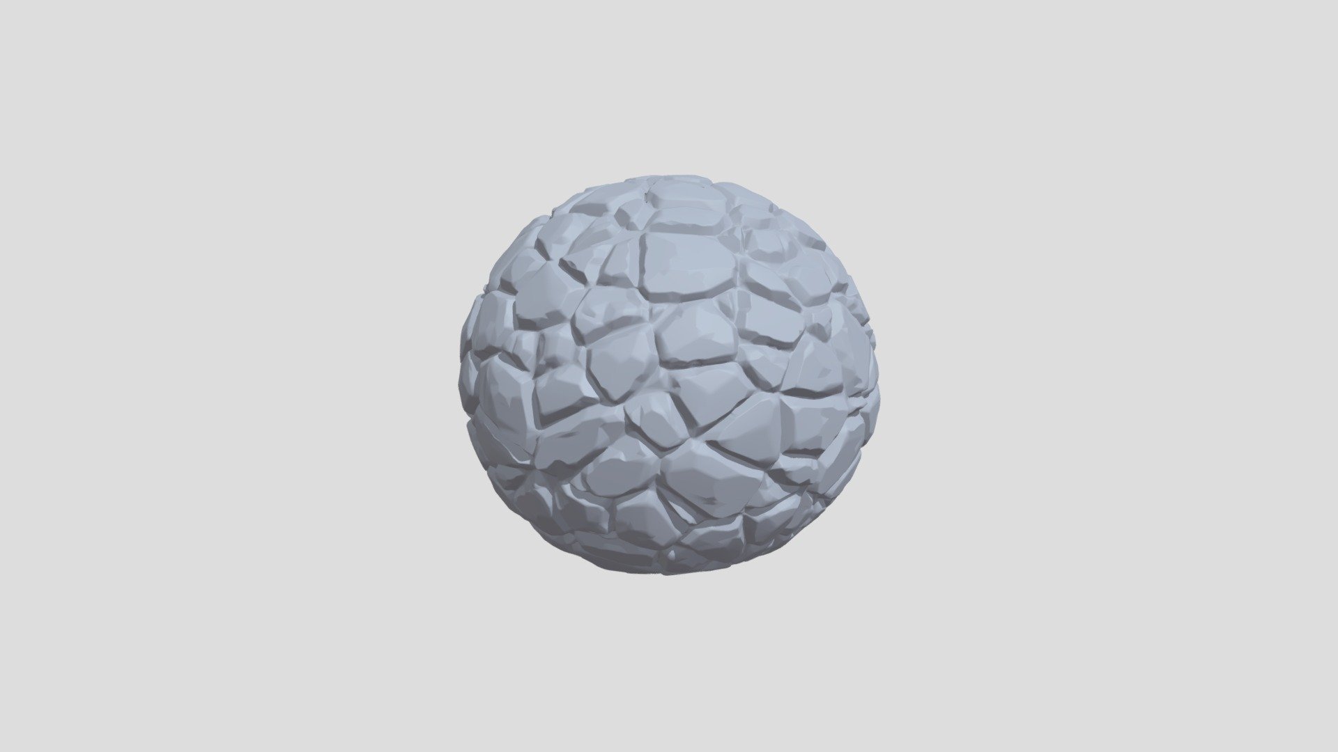 3DRockWallSculptBall - 3D model by AtteHilander (@atte.hilander ...