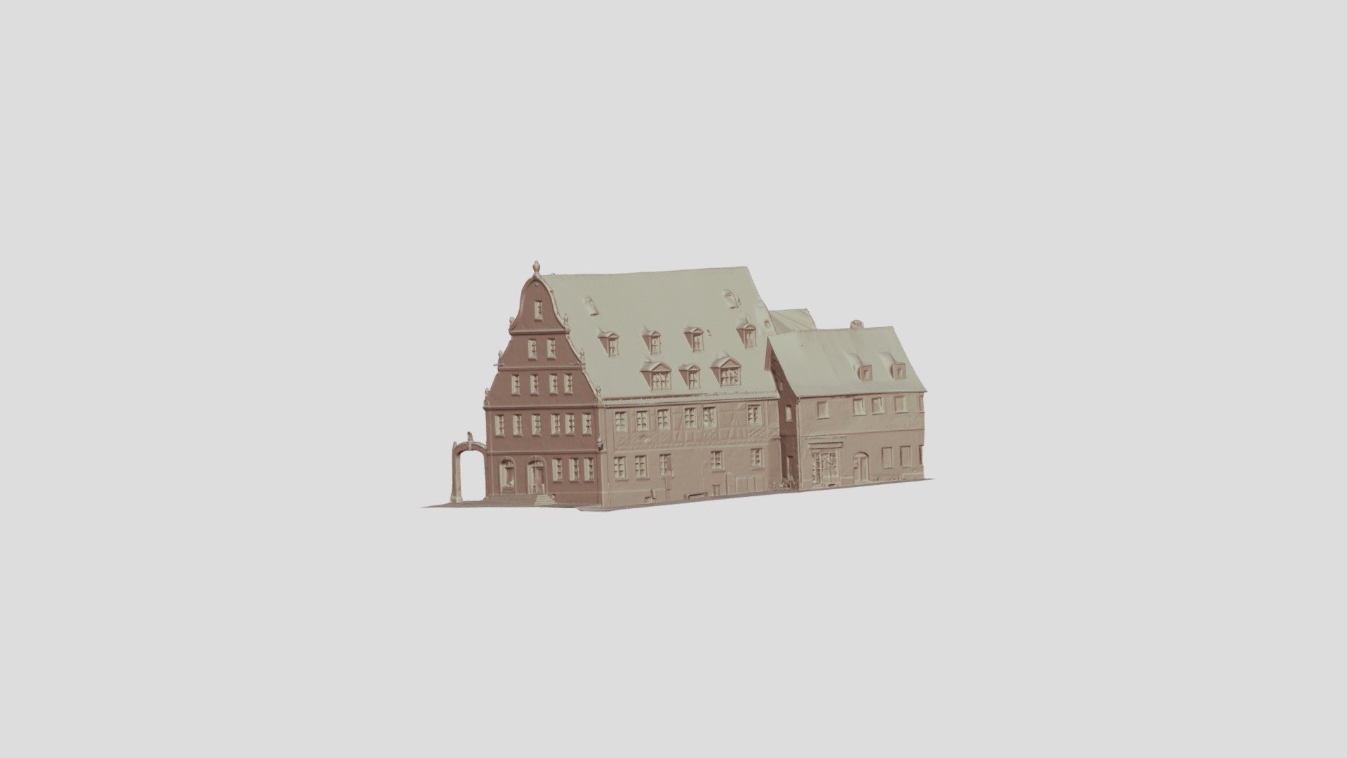 Ehem. Gasthaus Goldener Schwan - 3D model by Maryam Ghasemi (@Galadriel ...
