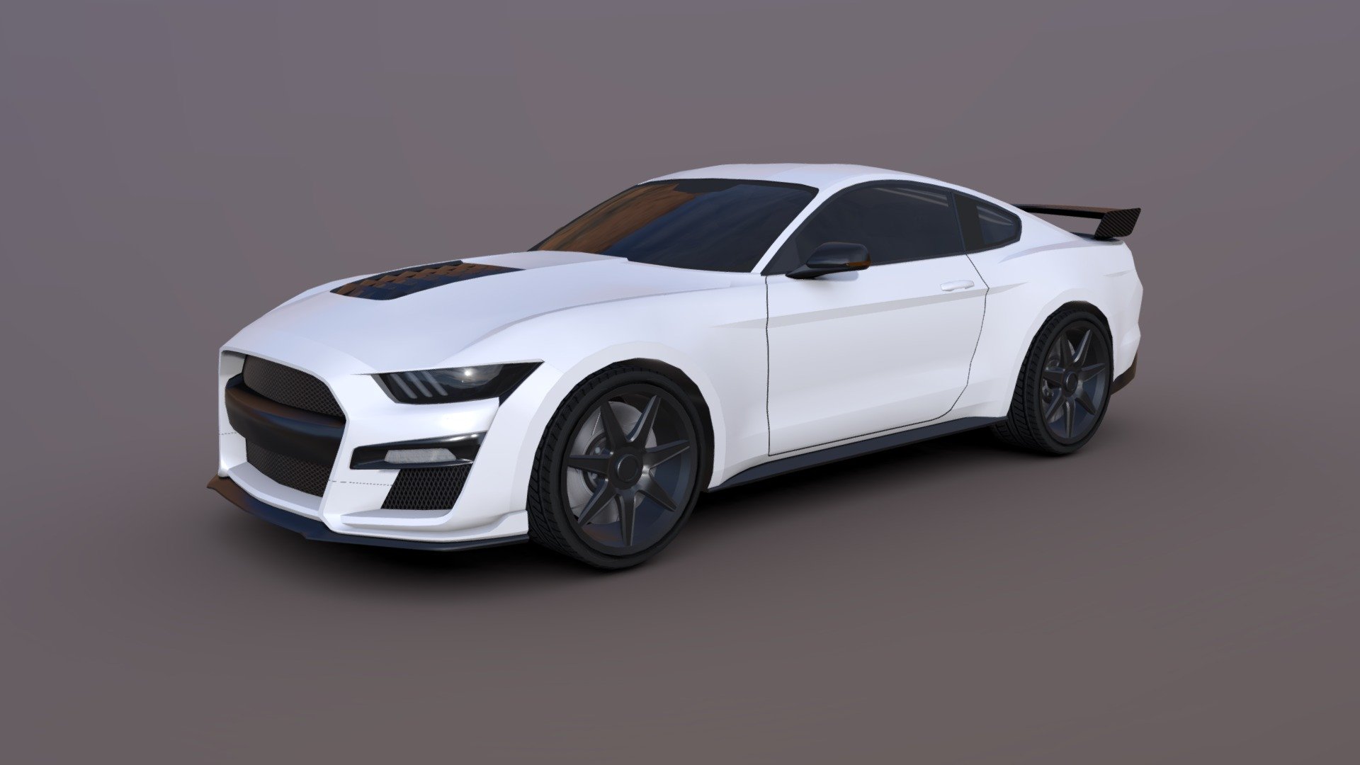 Ford Mustang LowPoly - Buy Royalty Free 3D model by Aglobex (@aglobex3d ...