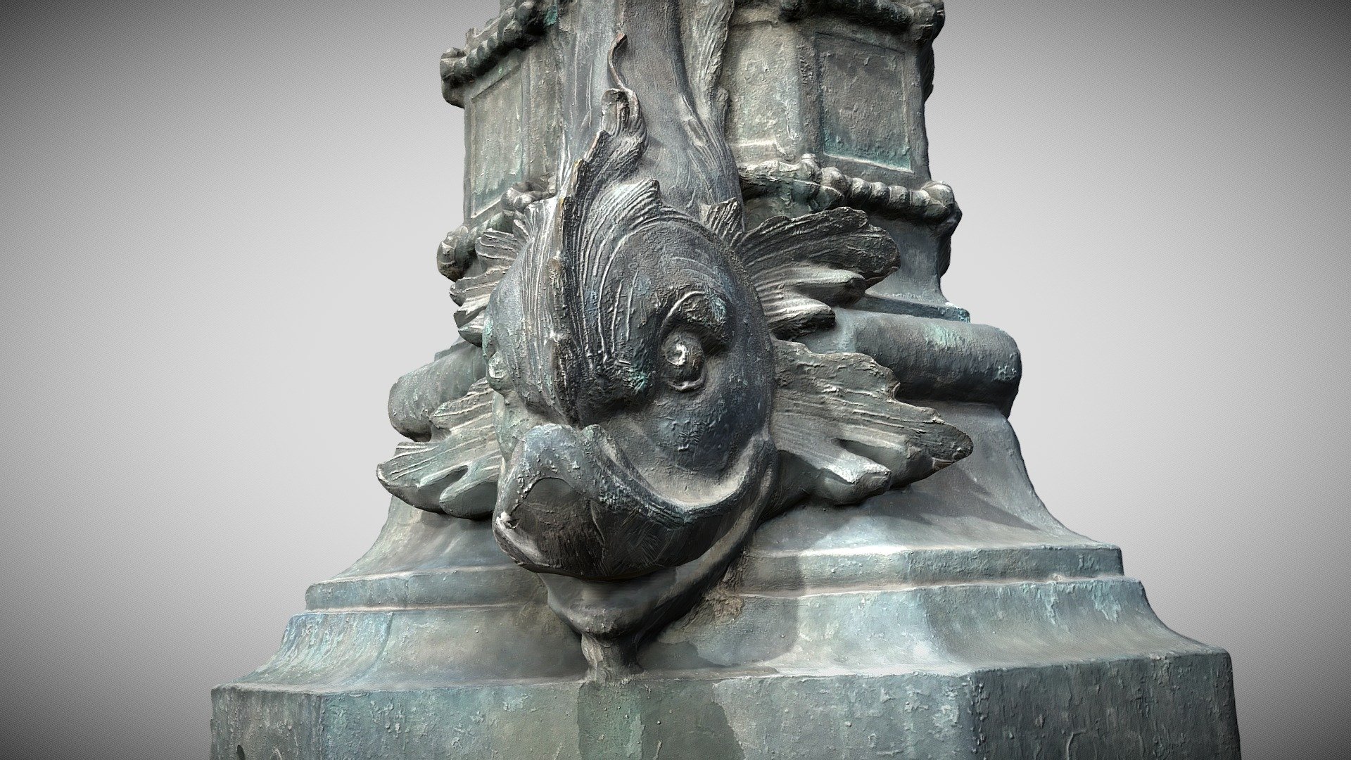 Fish Sculpture - Street Light - Download Free 3D model by Léonard_Doye ...