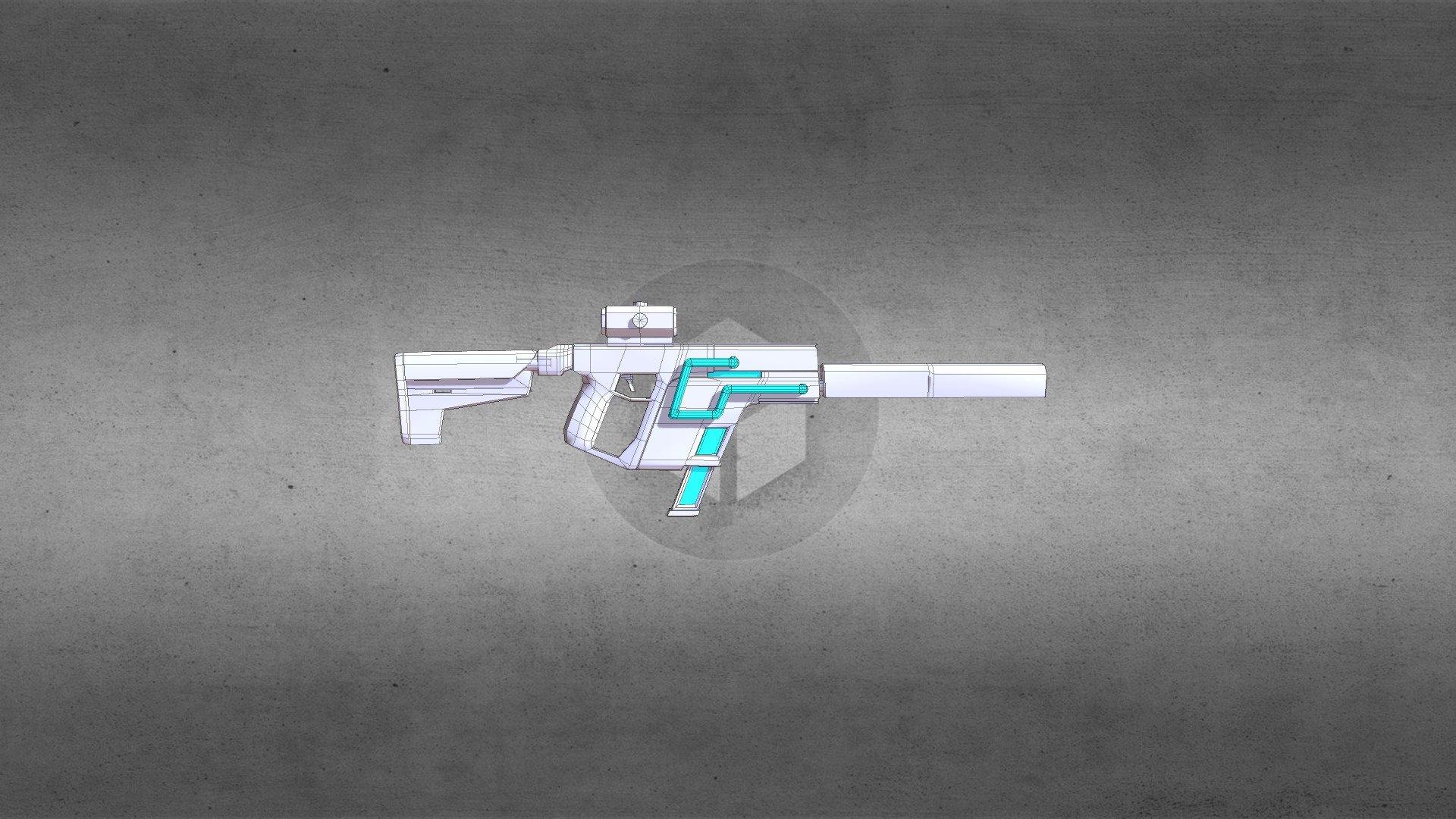 Assault Rifle 2 - 3D model by Sean_Theroux [784bf43] - Sketchfab